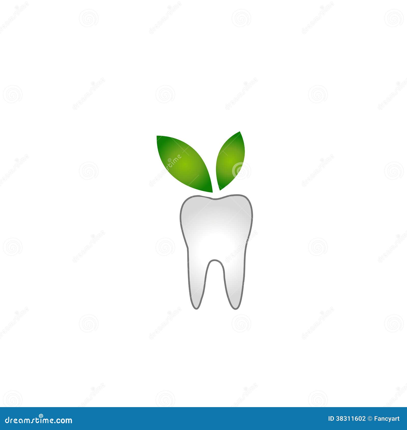 Abstract Tooth Cartoon | CartoonDealer.com #22975253
