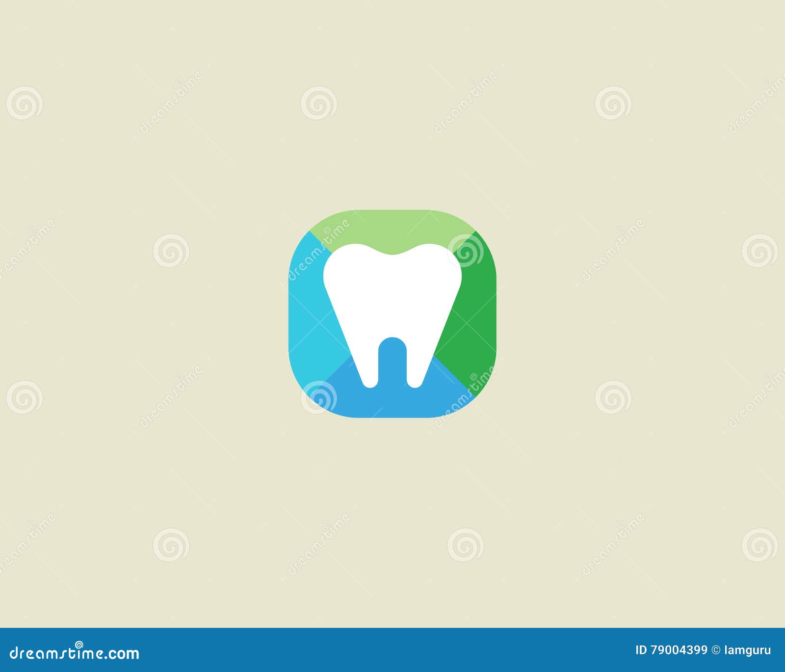 Abstract Tooth Logo Design. Dental Creative Symbol. Universal Vector ...