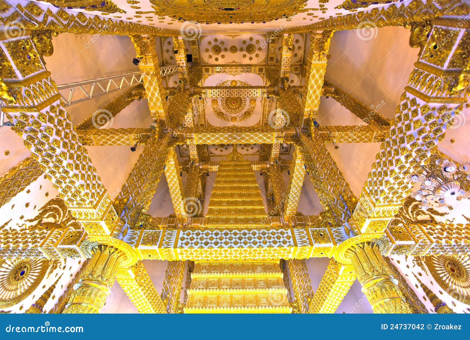 Abstract Top View in the Temple As Background Stock Photo - Image of ...