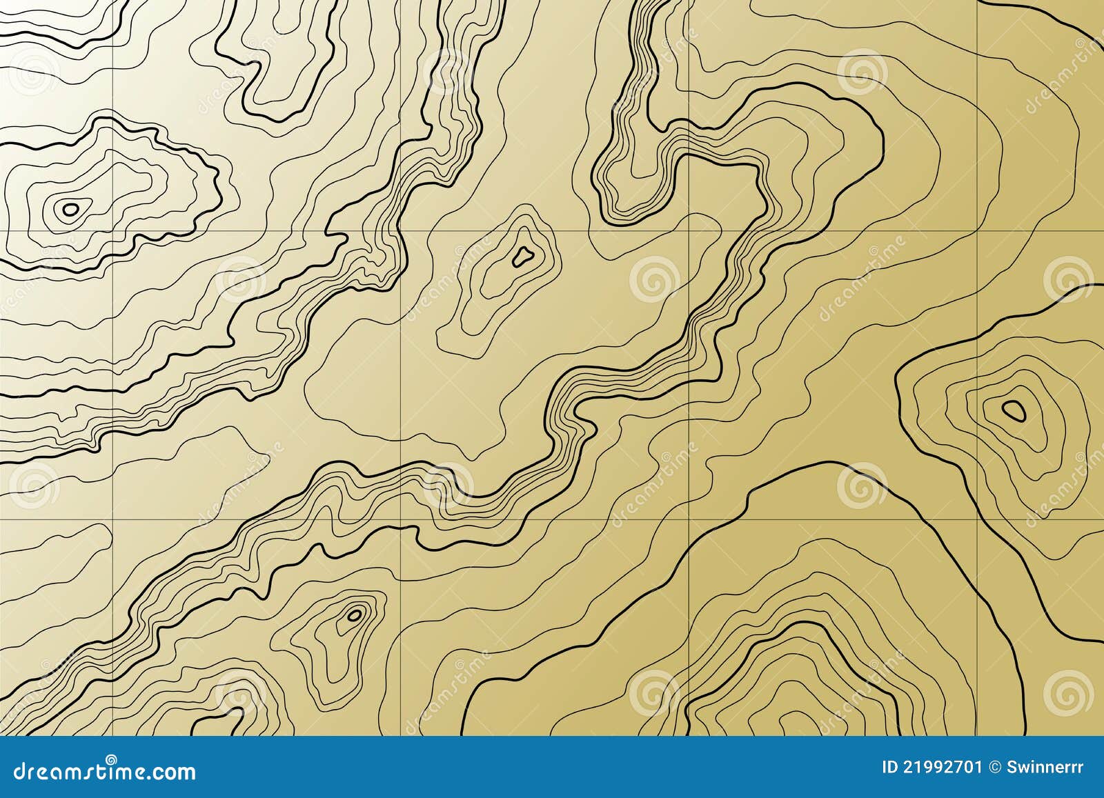 Abstract Topographic Map. Vector Stock Vector - Illustration of model ...