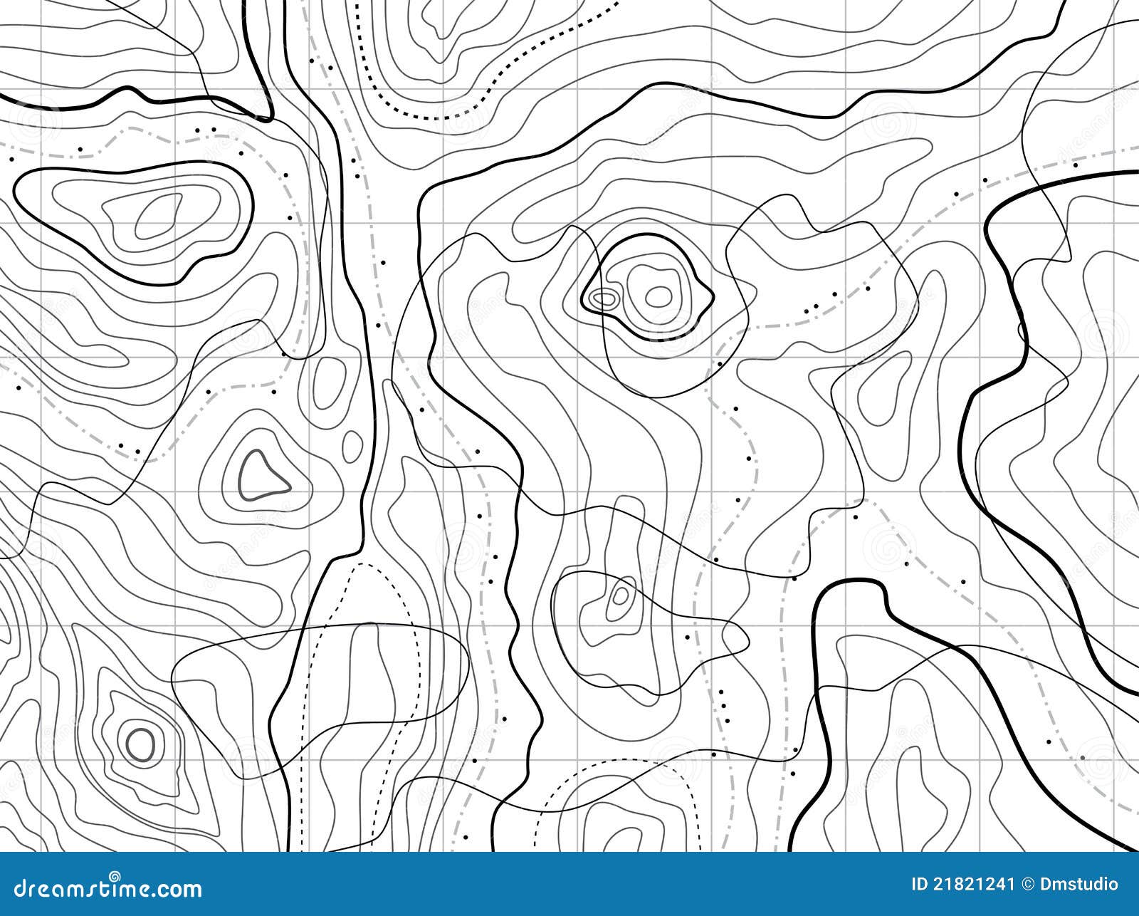 Abstract topographical map stock vector. Illustration of area - 21821241