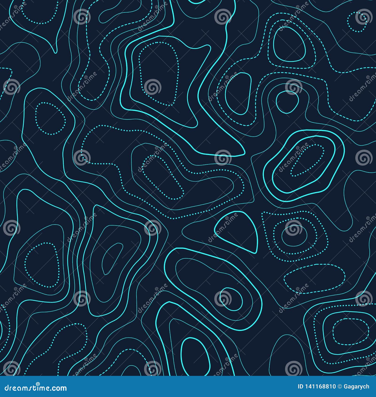 Abstract topography. stock vector. Illustration of grid - 141168810