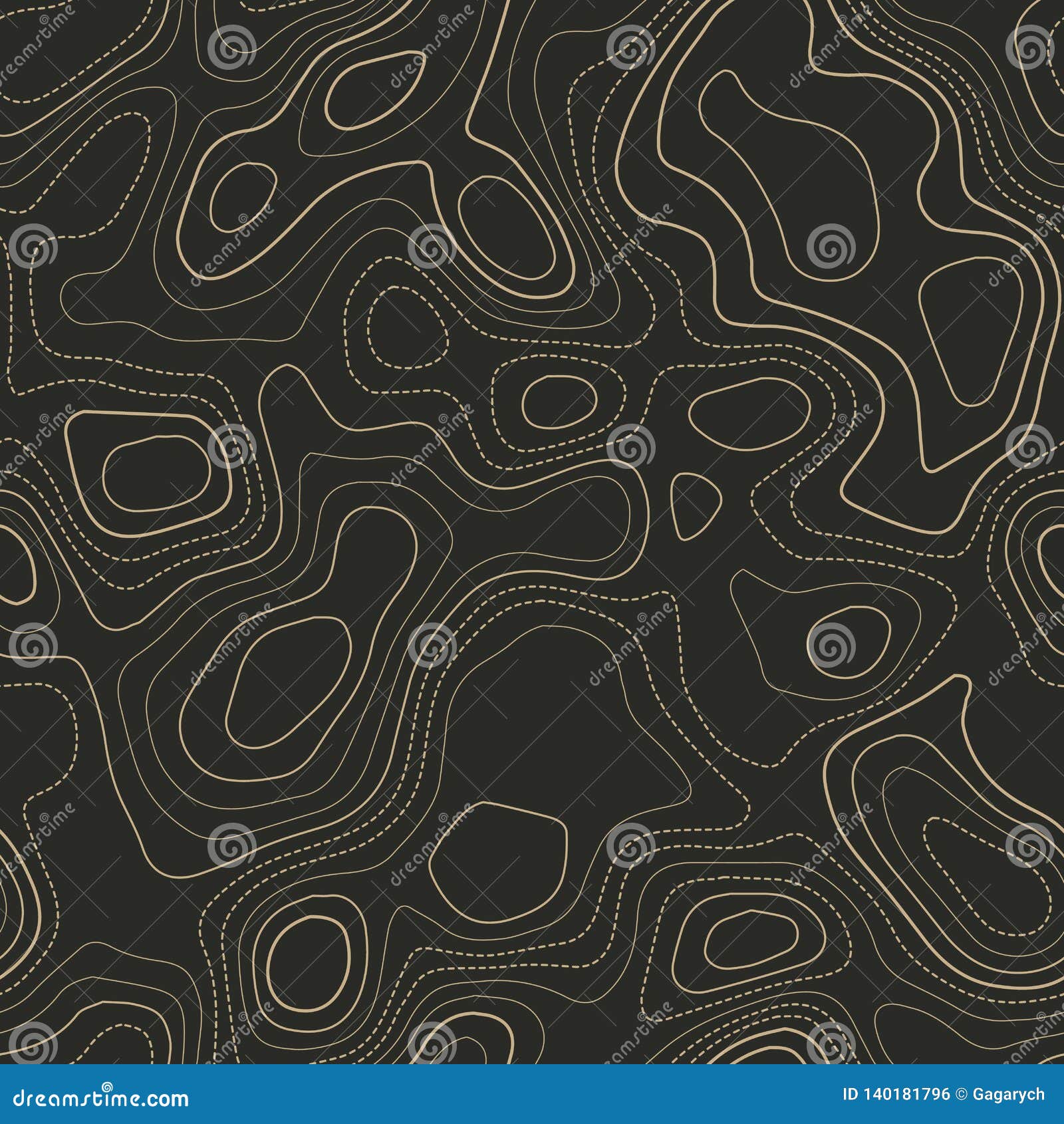 Abstract topography. stock vector. Illustration of line - 140181796