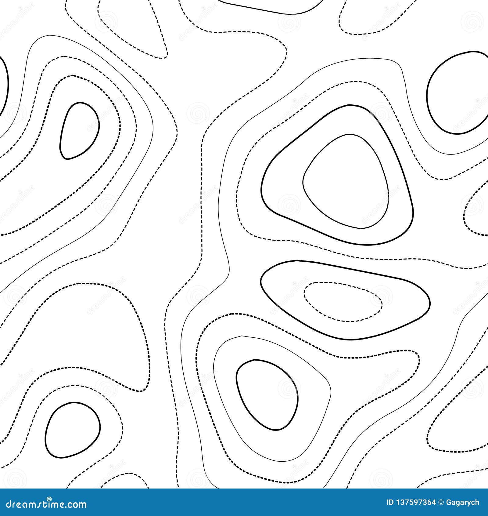 Abstract topography. stock vector. Illustration of print - 137597364