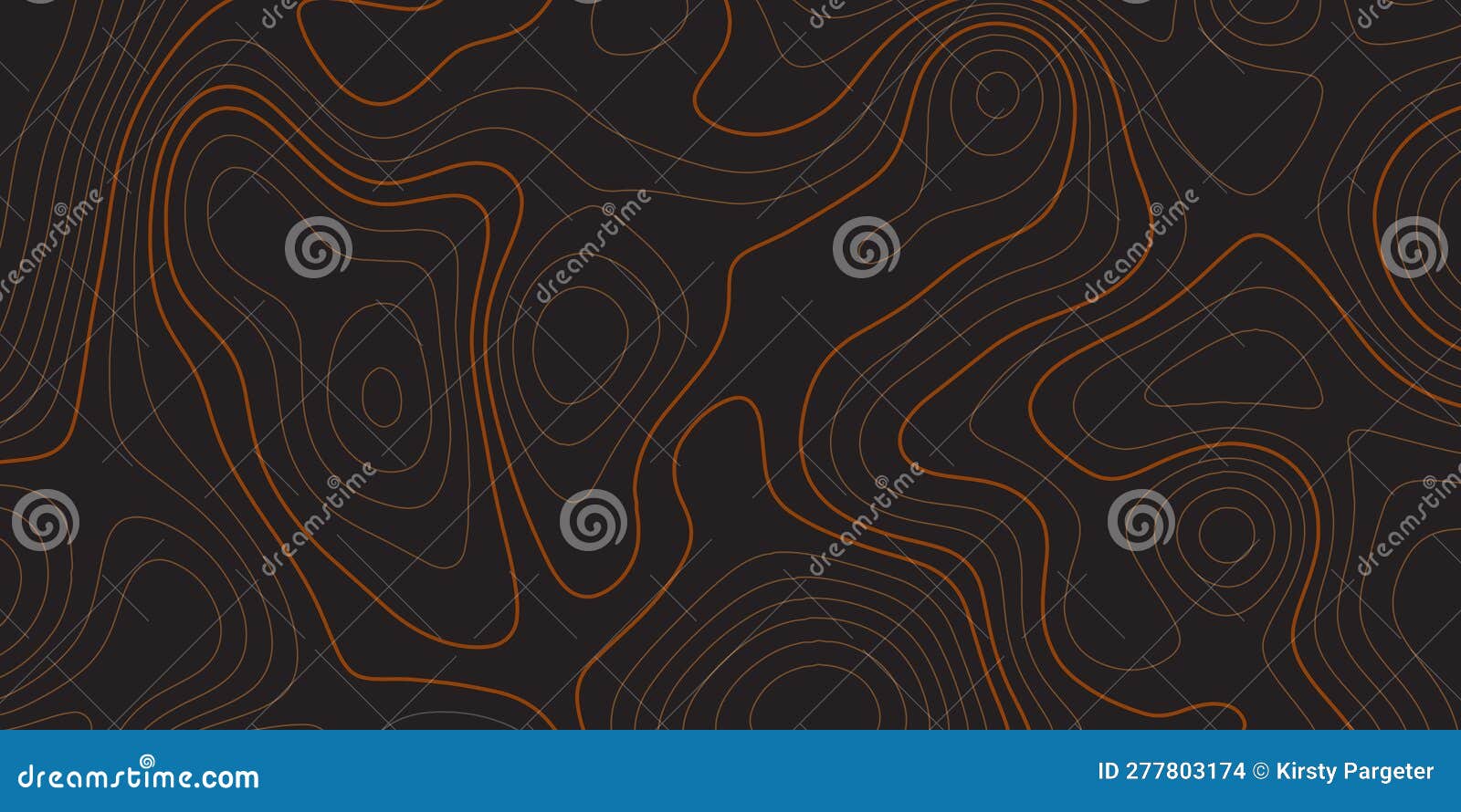 Abstract Topography Style Banner Design Stock Vector - Illustration of ...