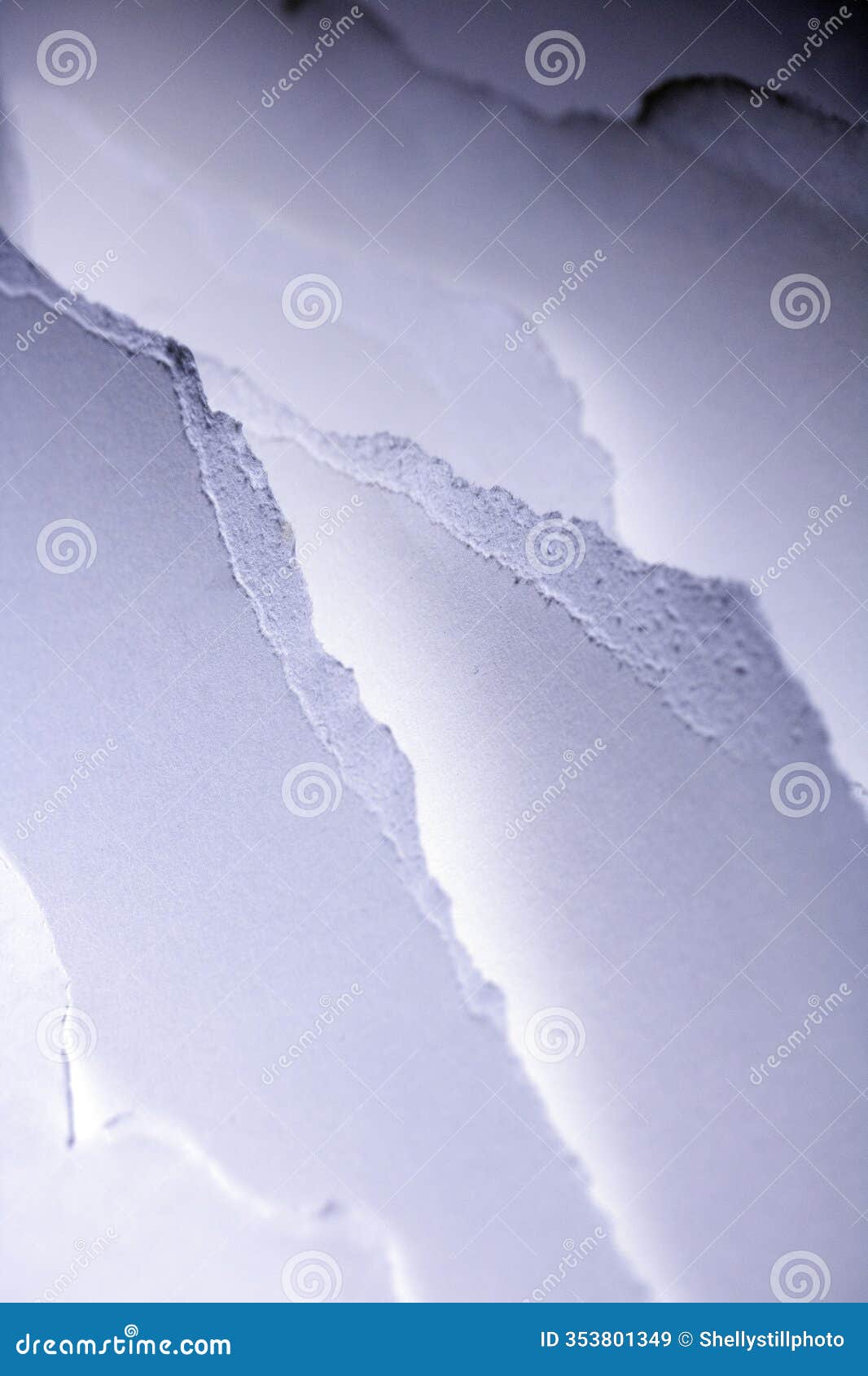 Abstract Torn Paper Close Up Wavy Ridged Layered Background Stock Image ...