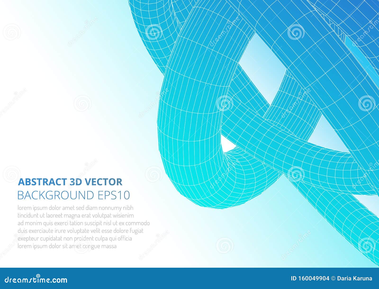 Abstract Toroidal Volumetric Figures. the Structure of Geometric Shapes ...