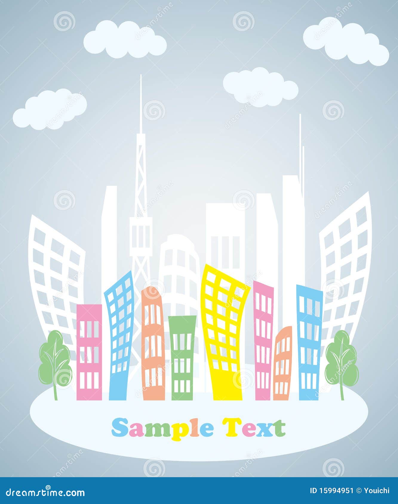 Abstract Town Background stock vector. Illustration of gray - 15994951