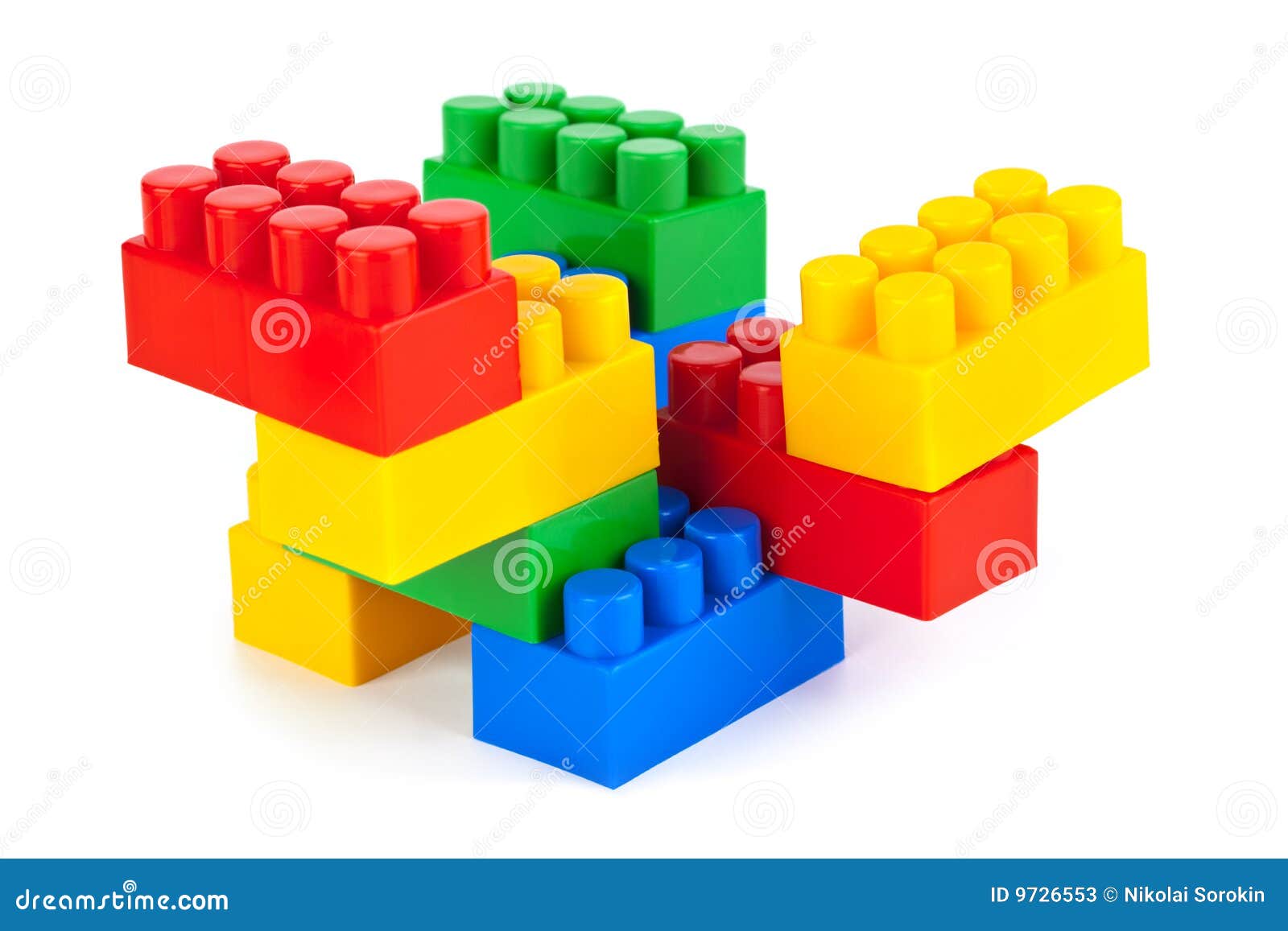 Abstract toy construction stock image. Image of holding - 9726553