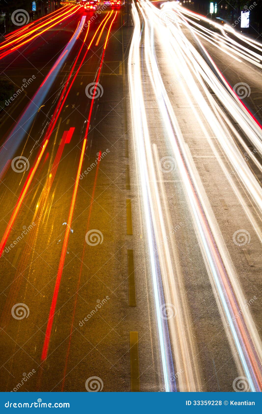 Abstract traffic of light stock photo. Image of landscape - 33359228