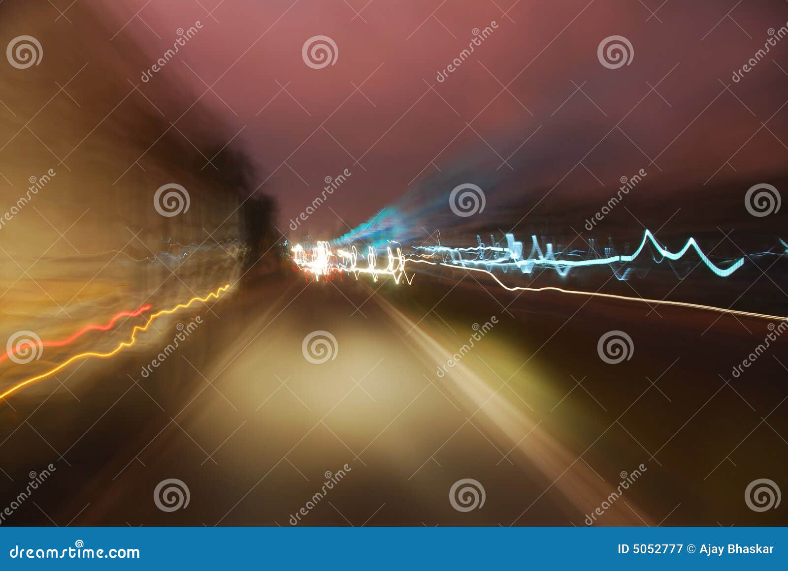 Abstract traffic lights stock image. Image of light, headlights - 5052777