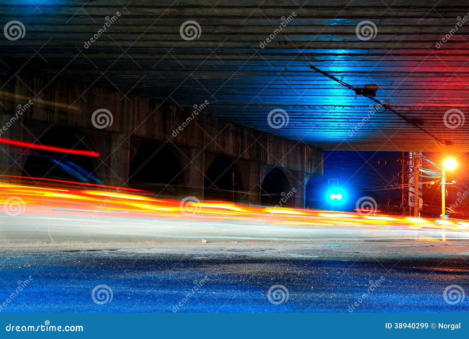 Abstract traffic stock image. Image of color, evening - 38940299