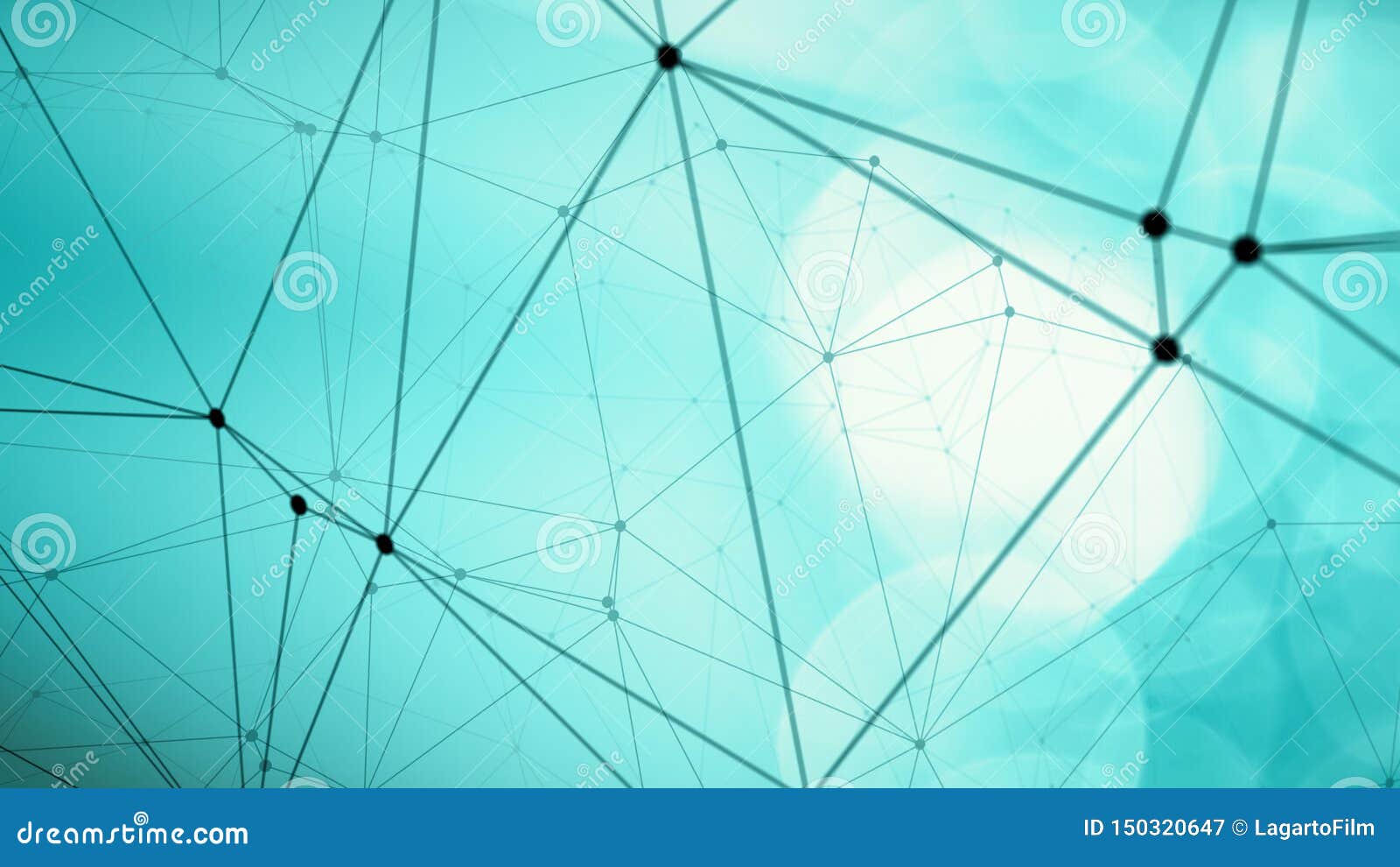 Infographic Abstract Diagram Digital Lines Dots Concept Stock ...