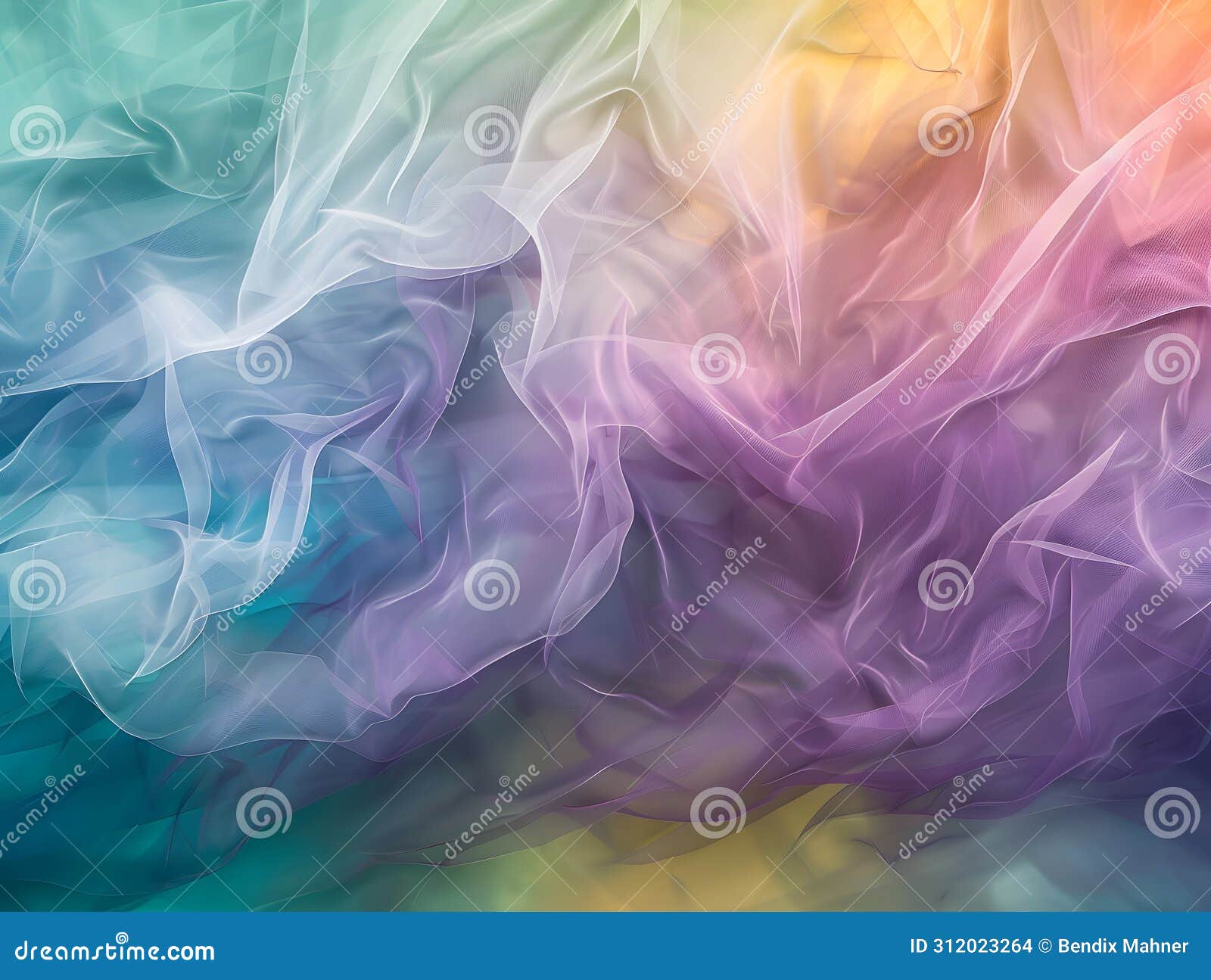 Abstract Translucent Layers Background in Vibrant Hues with Subtle ...