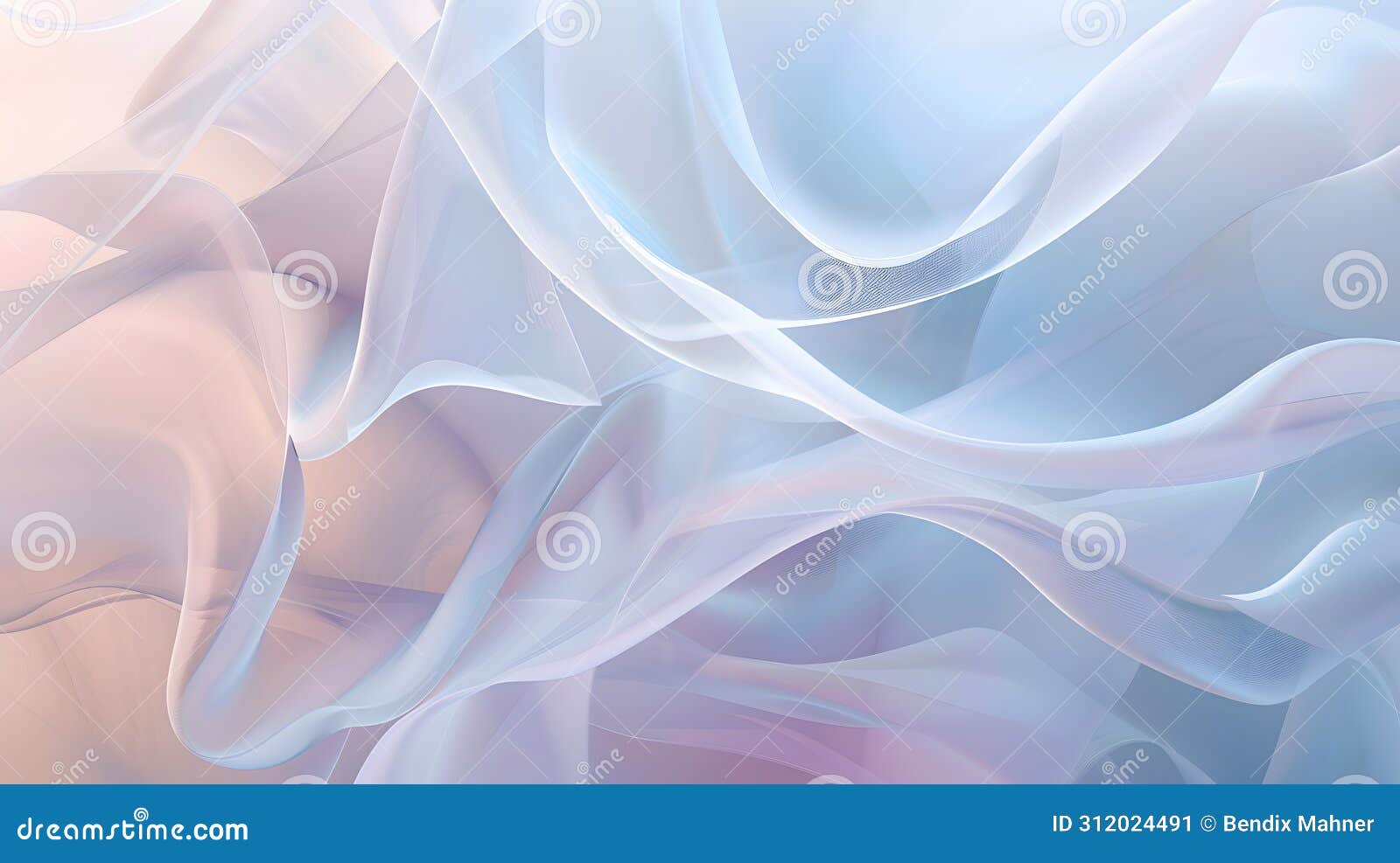 Abstract Translucent Membranes Stretching In Intriguing Formation And ...