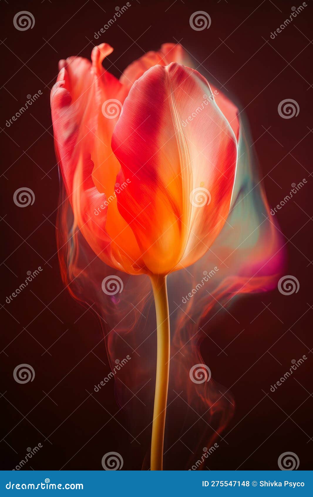 Pink Diaphanous Crystalline Meta Spheres Lighting With Horizontal ...