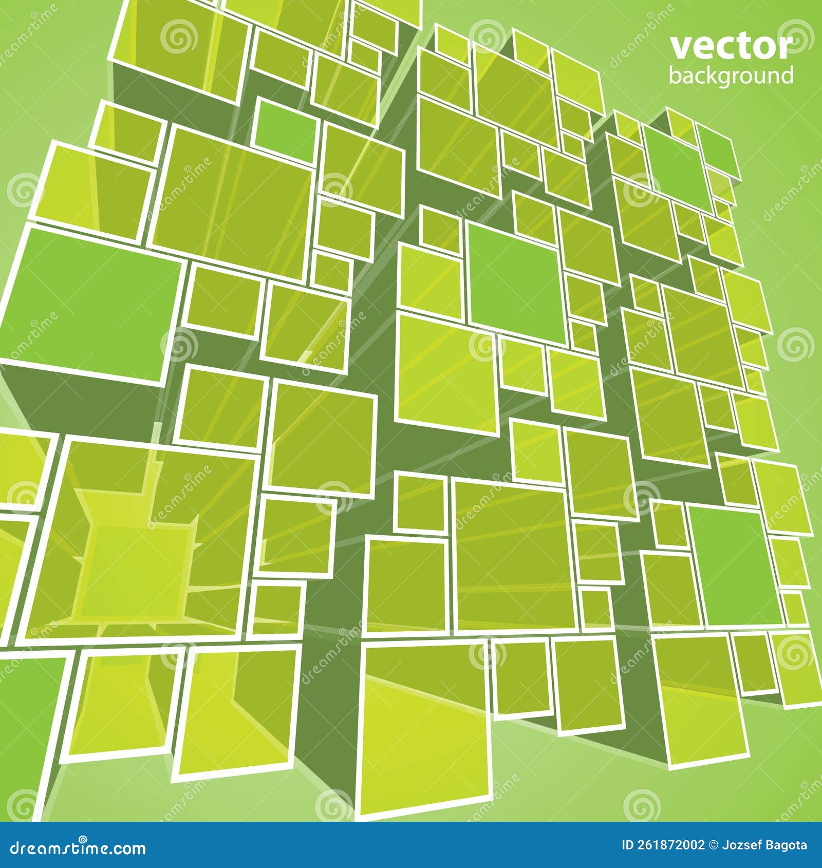 Abstract Transparent Green Background Vector Stock Vector ...