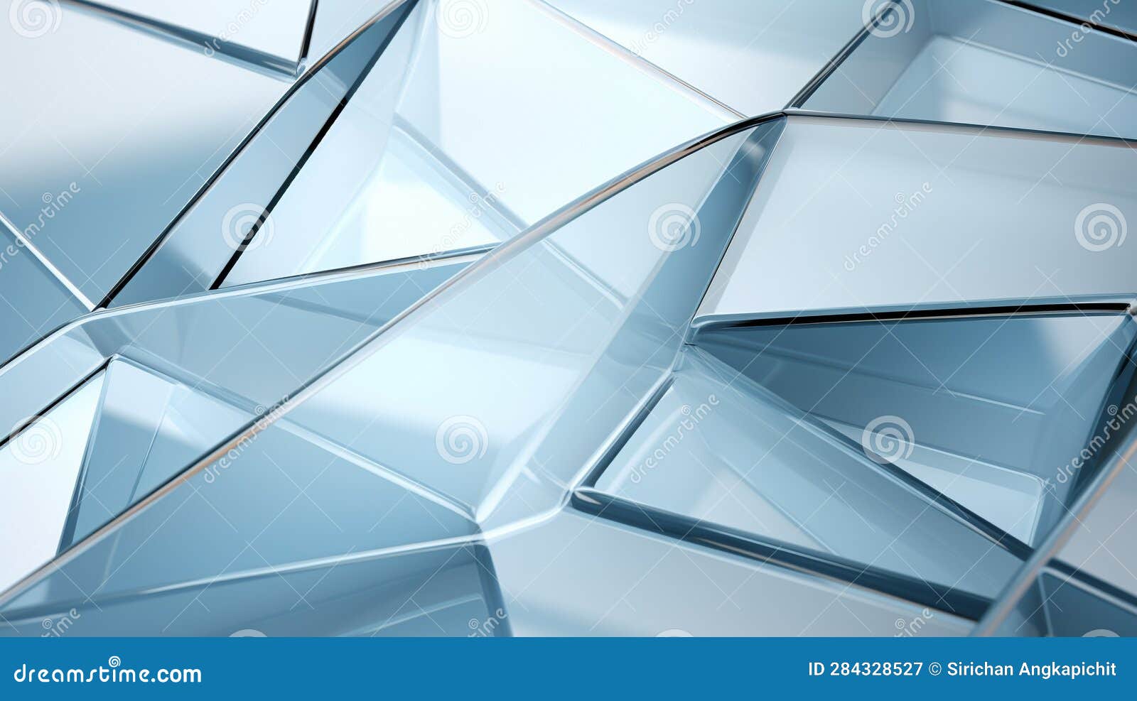 Abstract Transparent Mirror Sheet Overlap Texture Gray and White Color ...