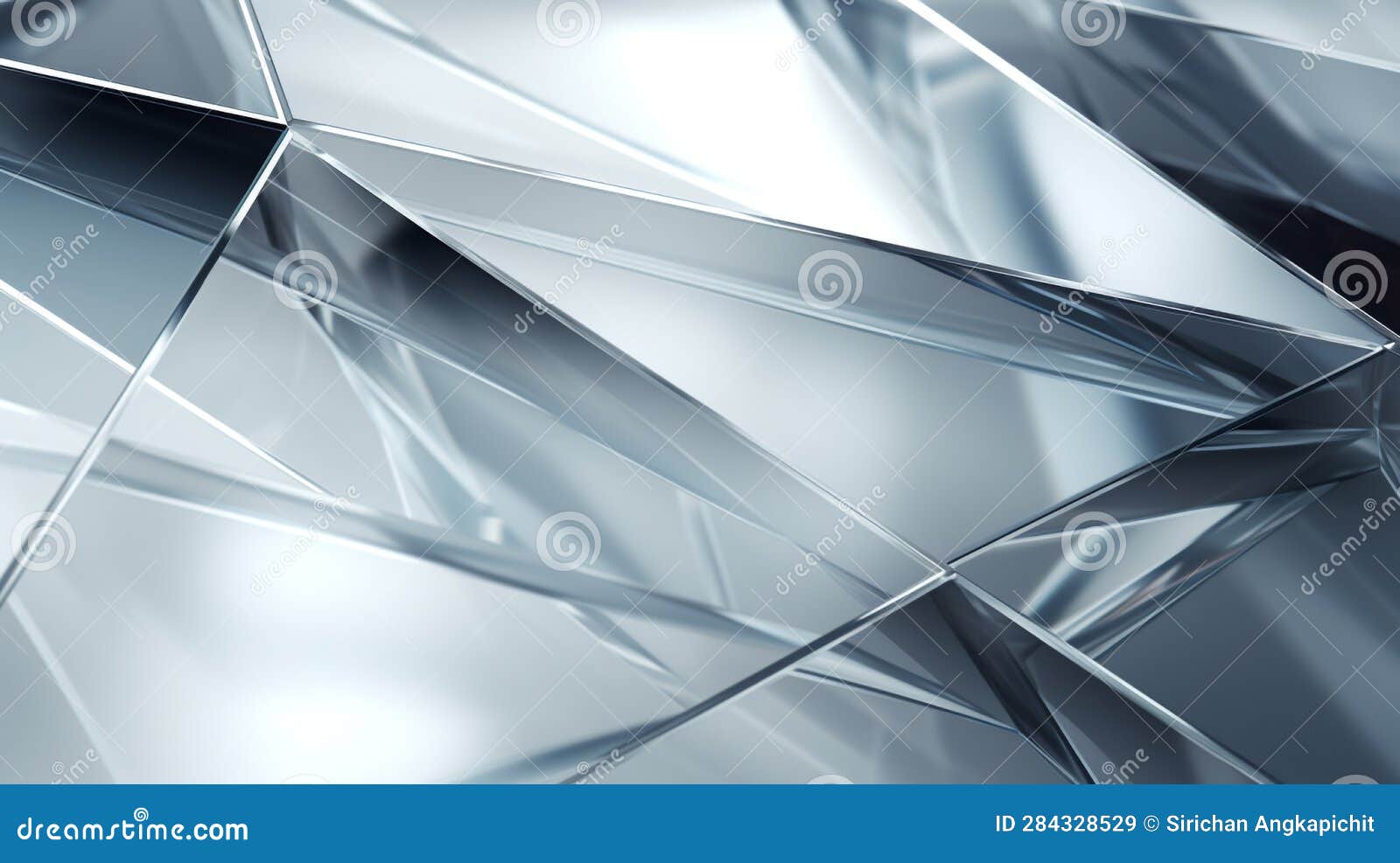 Abstract Transparent Mirror Sheet Overlap Texture Gray and White Color ...