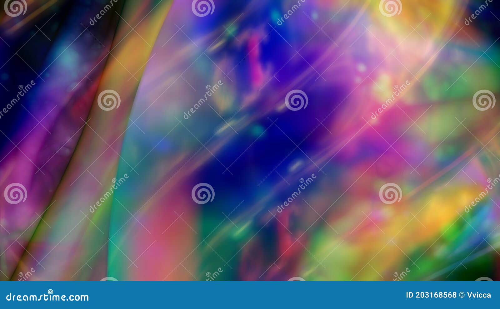 Layered Rainbow Infinity Symbol On White Background Vector Illustration ...