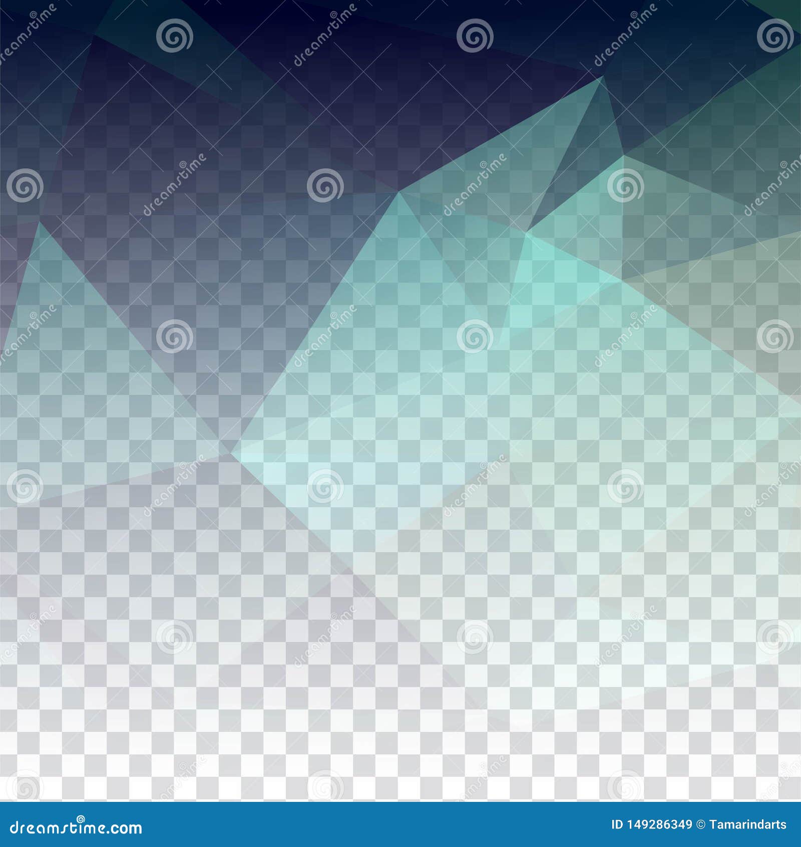 Abstract Transparent Polygonal Background Stock Vector - Illustration ...