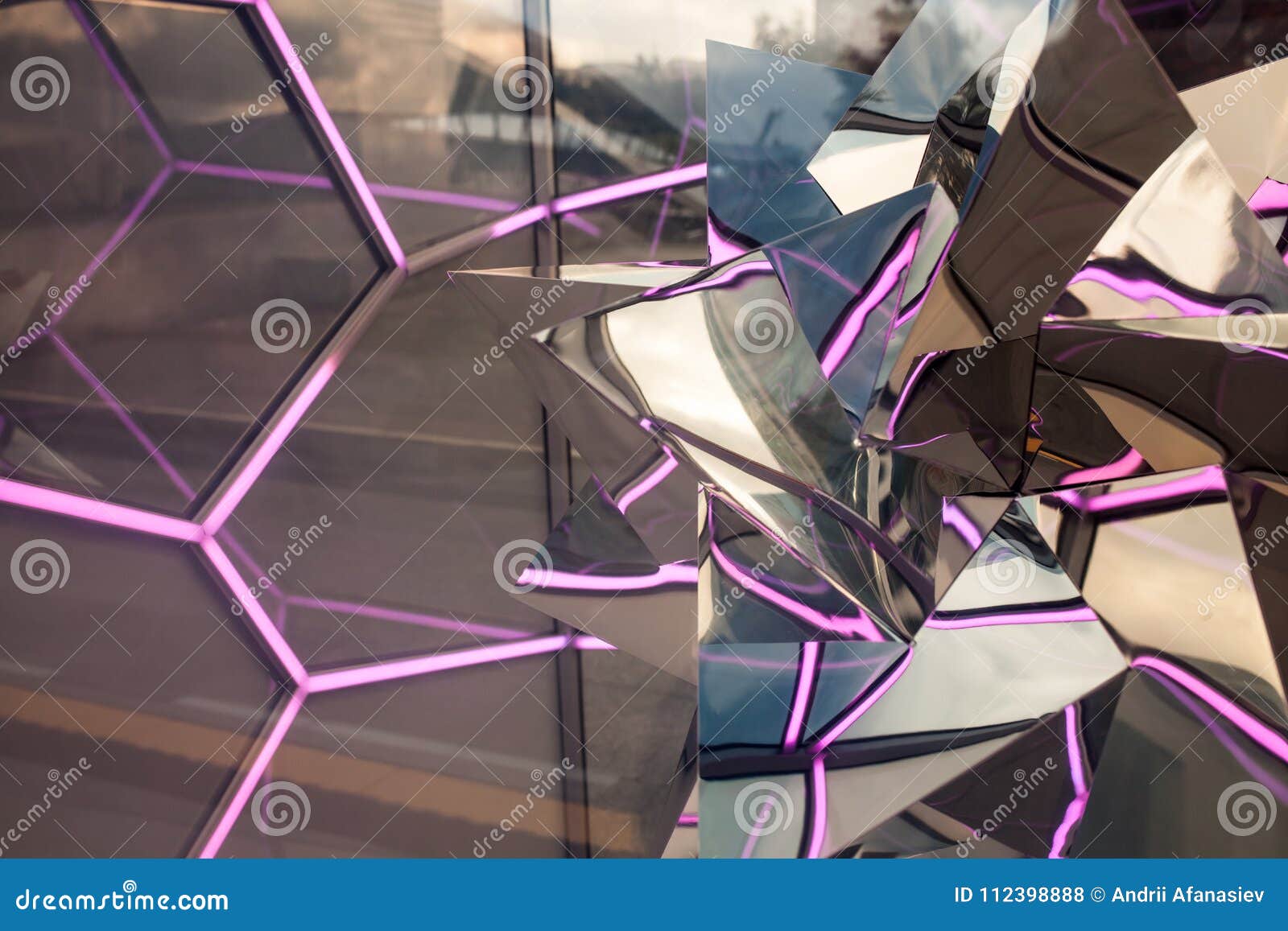 Abstract Transparent Reflection Background Stock Photo - Image of ...