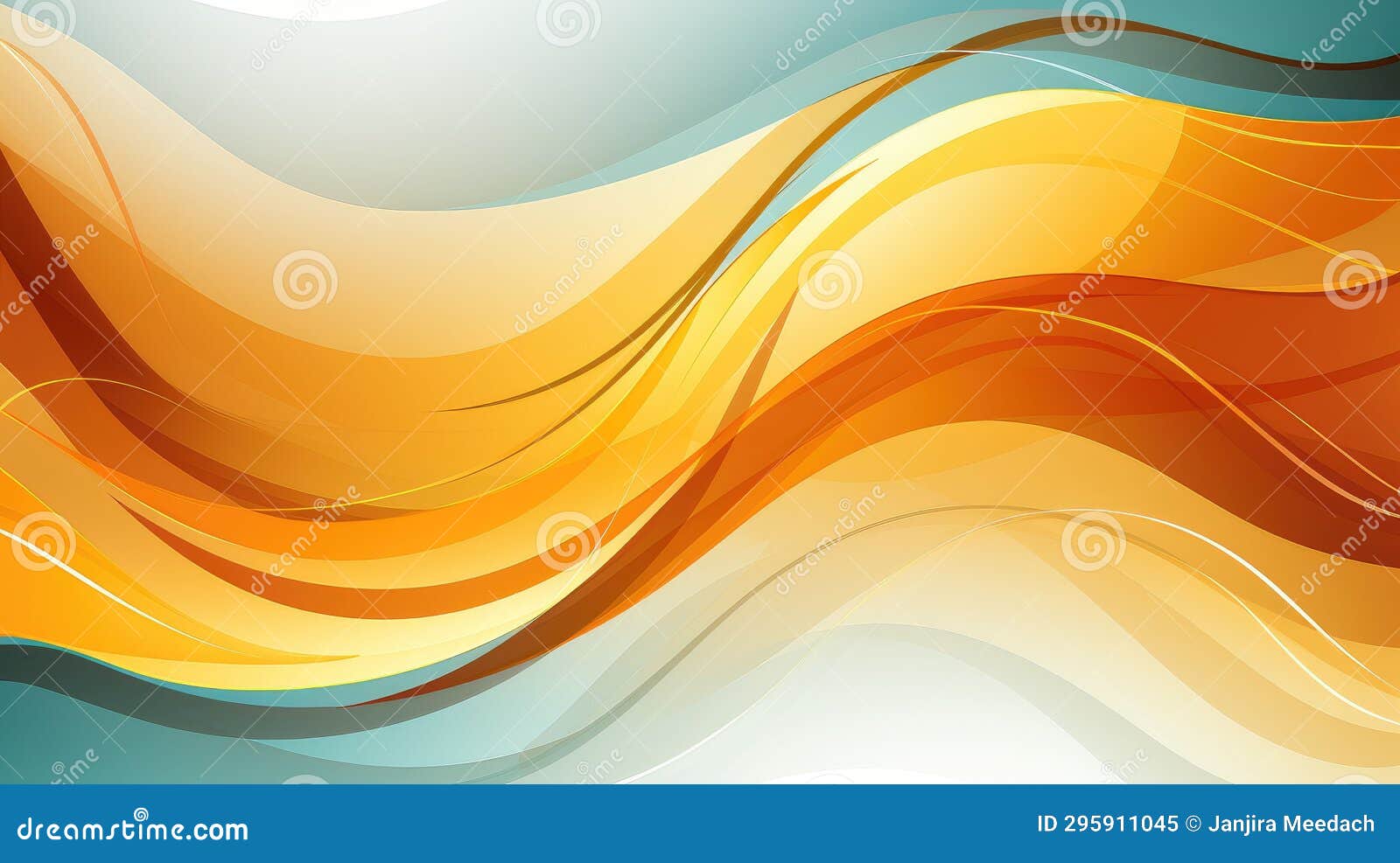 Abstract Transparent Smooth Wave Background Generative AI Stock ...
