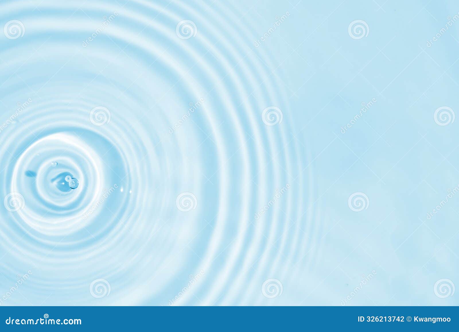 Water Shadow Surface Texture Natural Ripple on Blue Background Stock ...