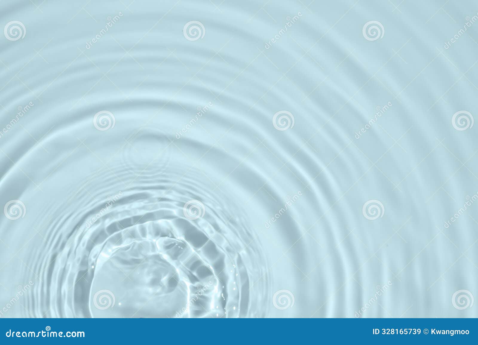 Transparent Water Shadow Surface Texture Natural Ripple on Blue ...