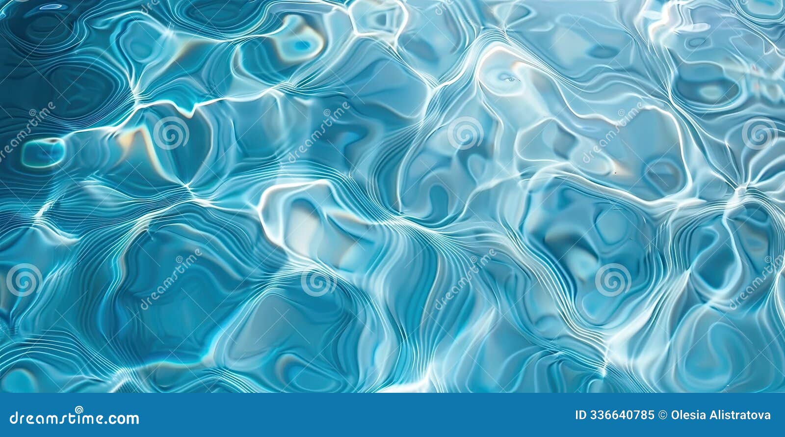 Abstract Transparent Water Shadow Surface Texture Natural Ripple on ...