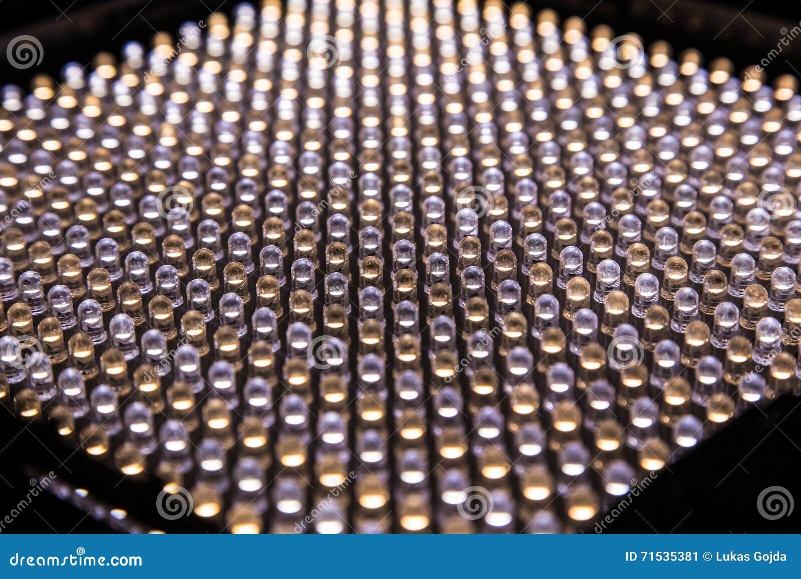 Abstract Transparent White Led Screen. Stock Image - Image of ...