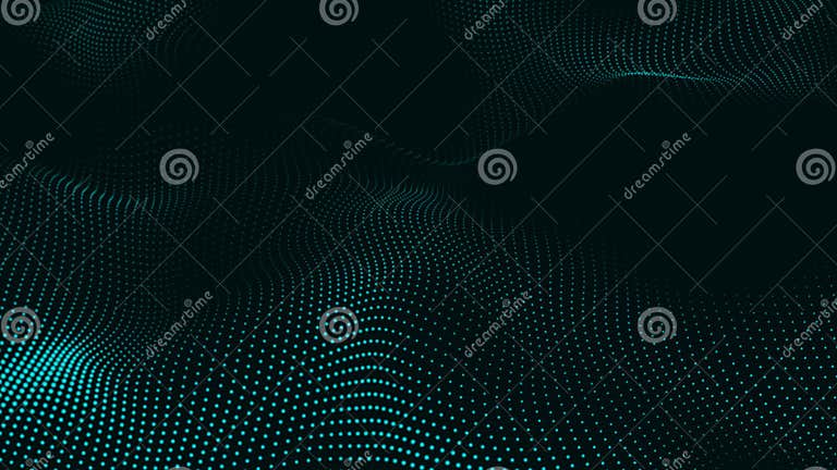 Abstract Trapcode Form Digital Particle Wave and Lights Background ...