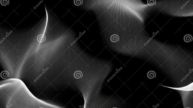 Abstract Trapcode Form Digital Particle Wave and Lights Background ...