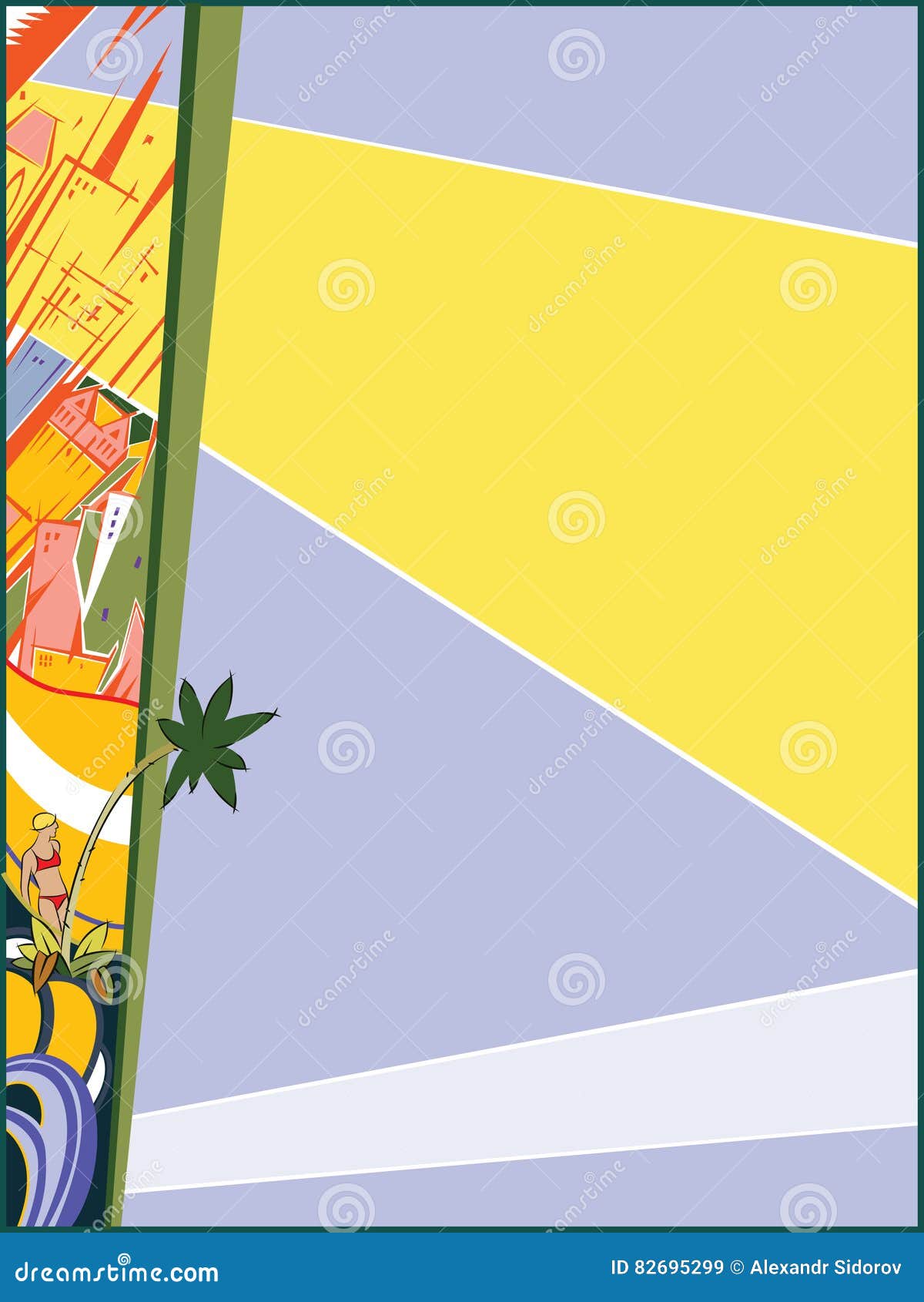 Abstract Travel Background. Stock Vector - Illustration of holidays ...