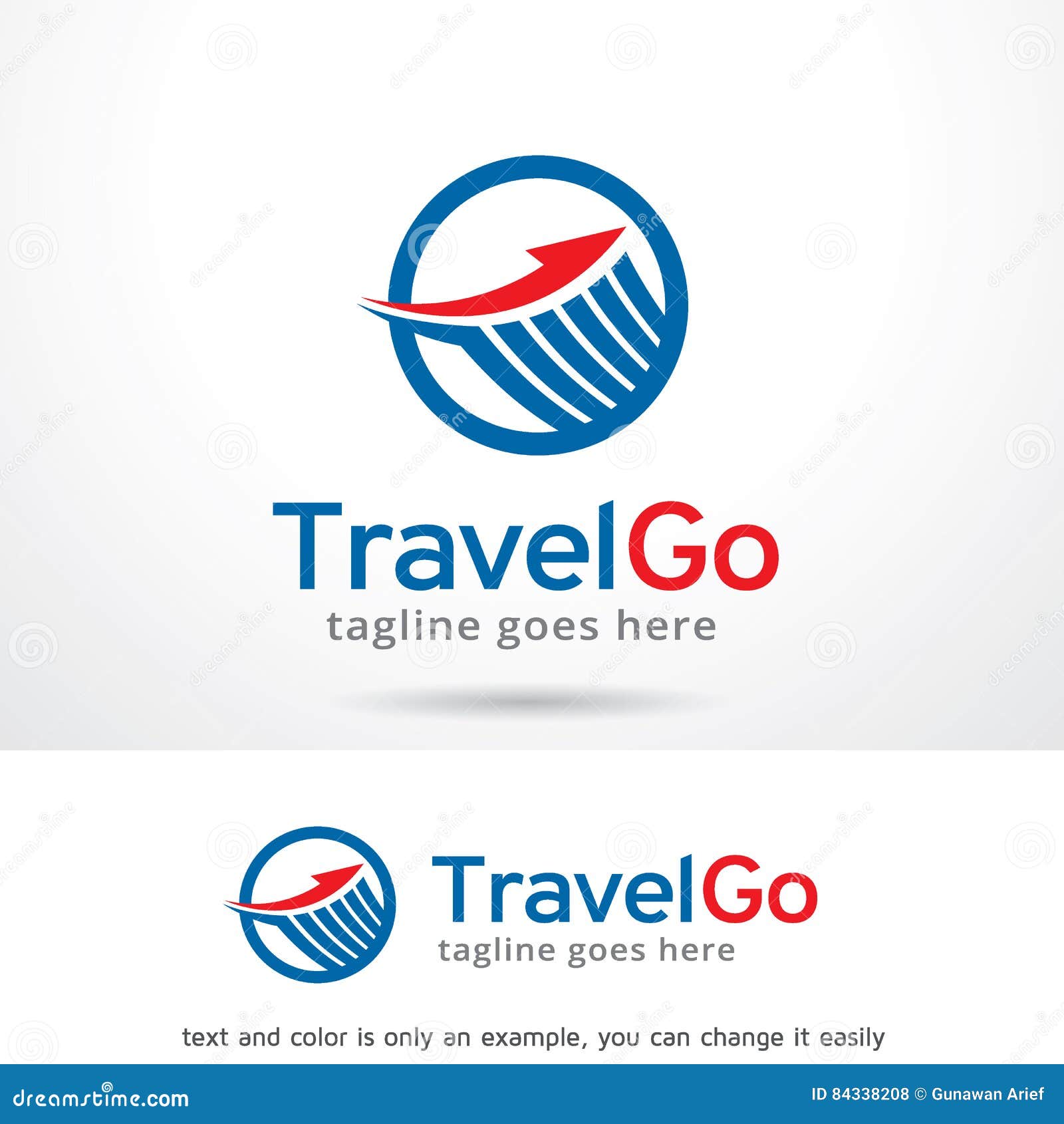 Abstract Travel Logo Template Design Vector Stock Vector - Illustration ...