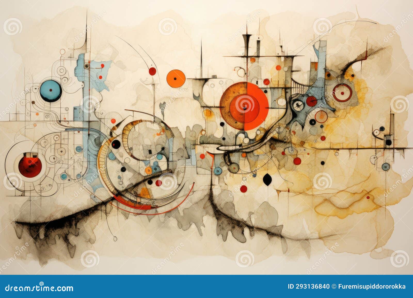 Abstract Treasure Map Abstract Map Background Retro Style Stock Photo ...