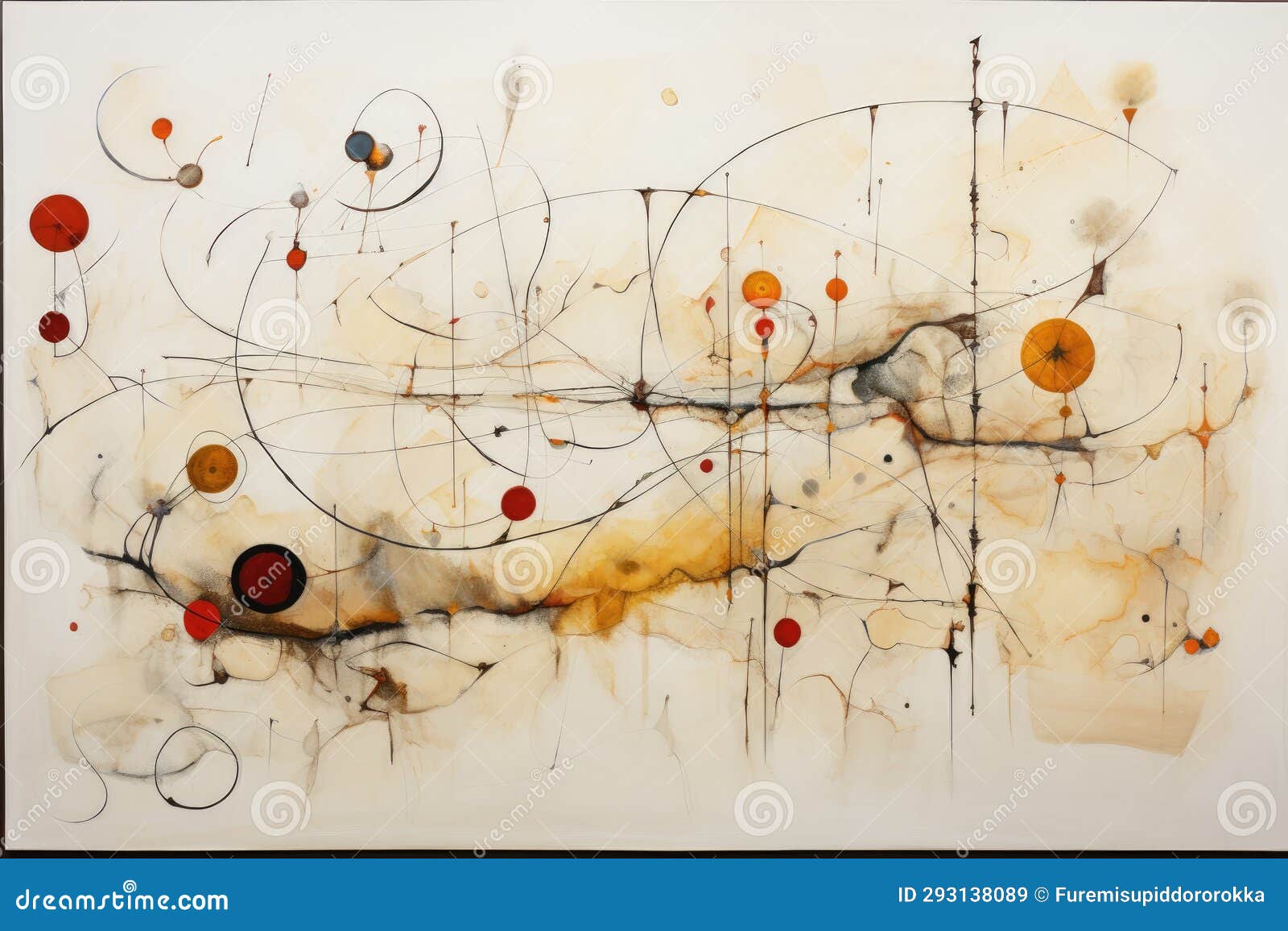 Abstract Treasure Map Abstract Map Background Retro Style Stock ...