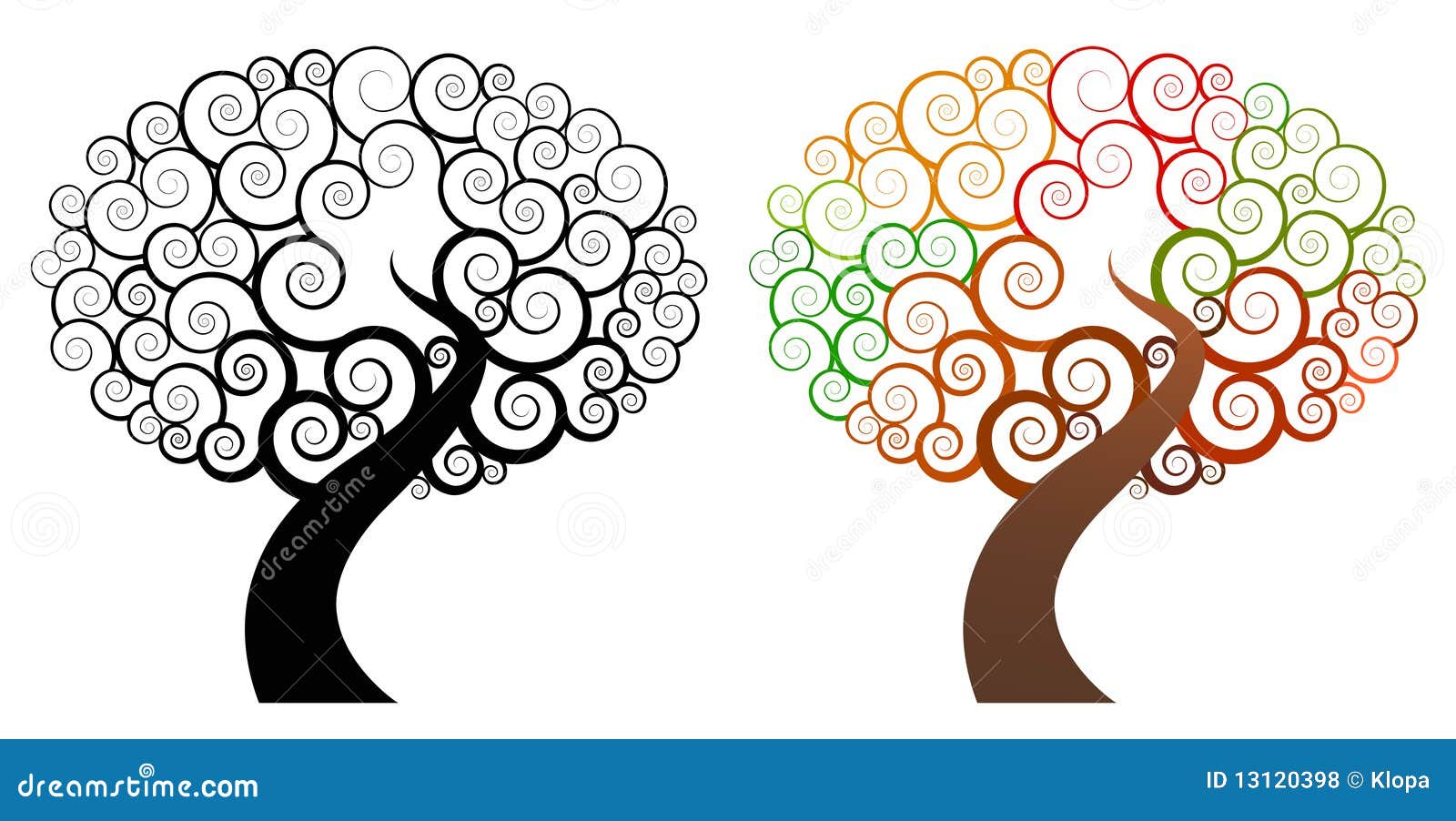 Abstract tree stock vector. Illustration of branch, plant - 13120398