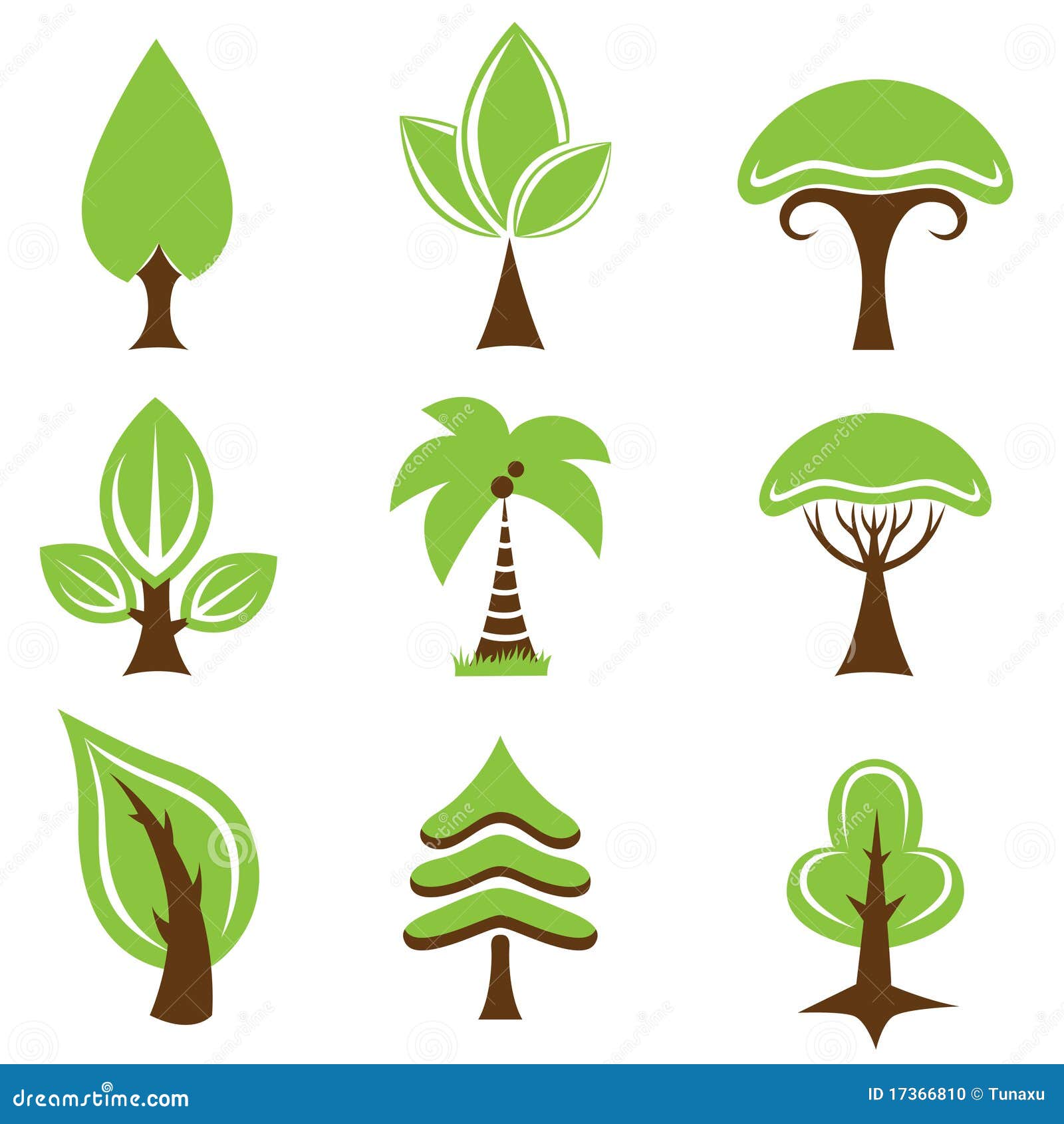 Abstract tree stock vector. Illustration of symbol, sign - 17366810