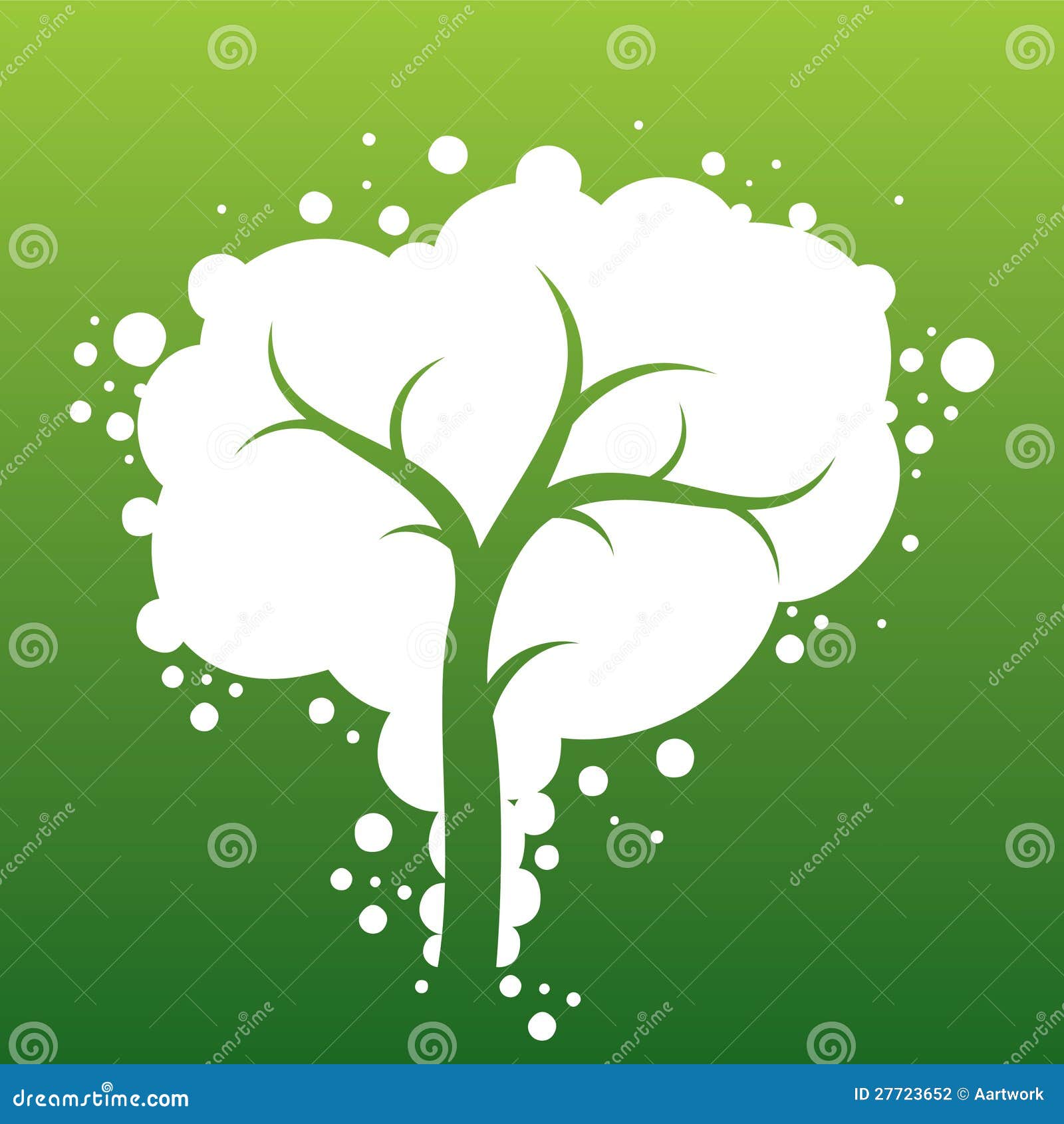 Abstract tree background stock vector. Illustration of plant - 27723652
