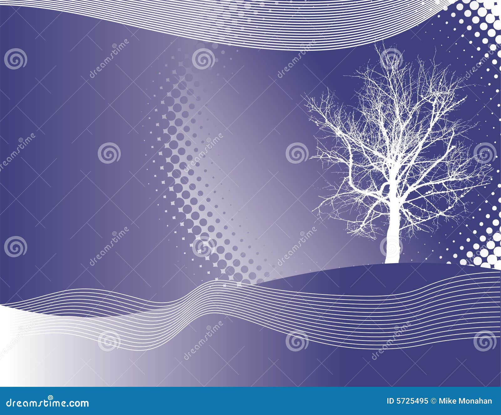 Abstract tree background stock vector. Illustration of blue - 5725495