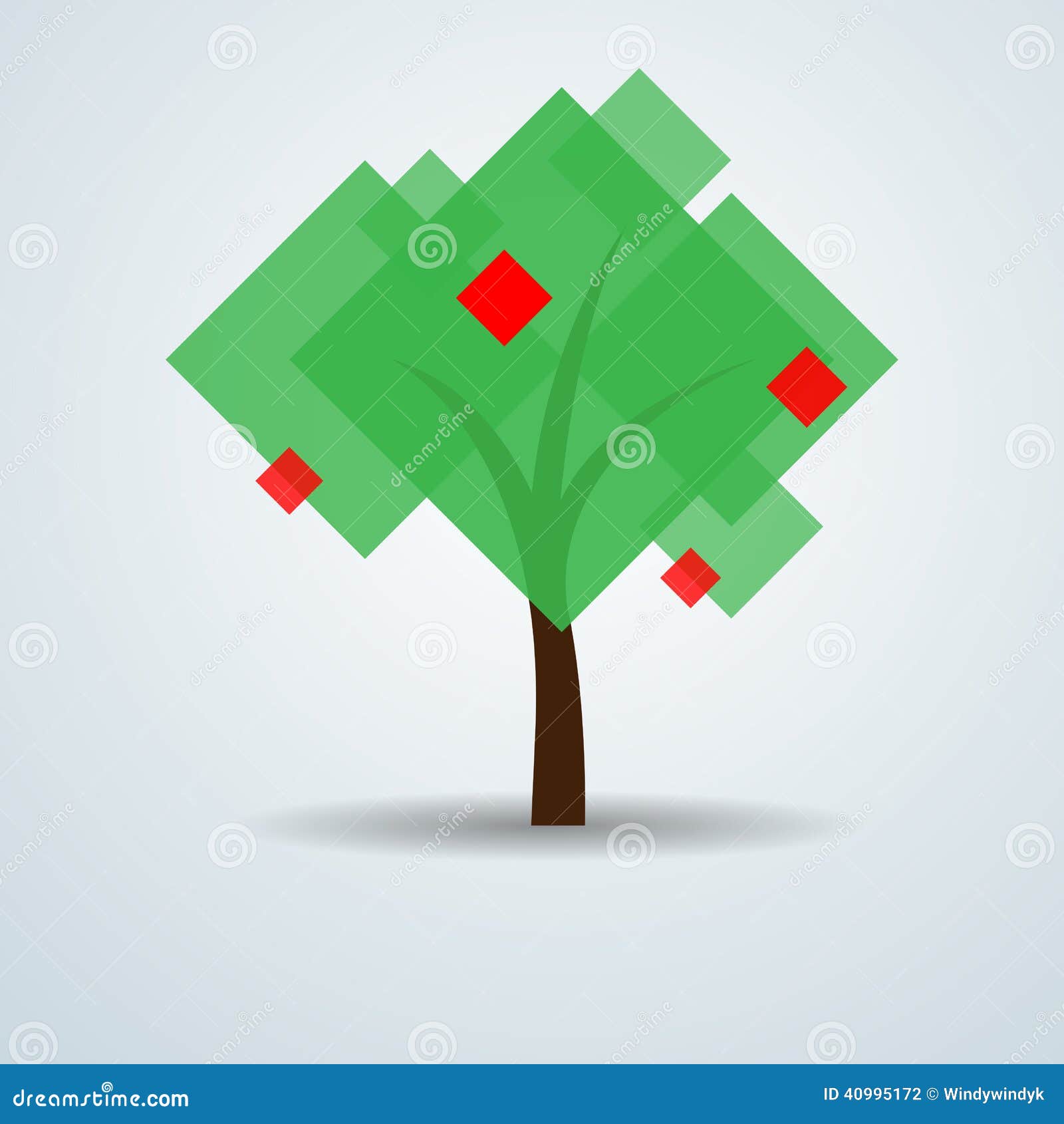 Abstract tree stock illustration. Illustration of ecological - 40995172