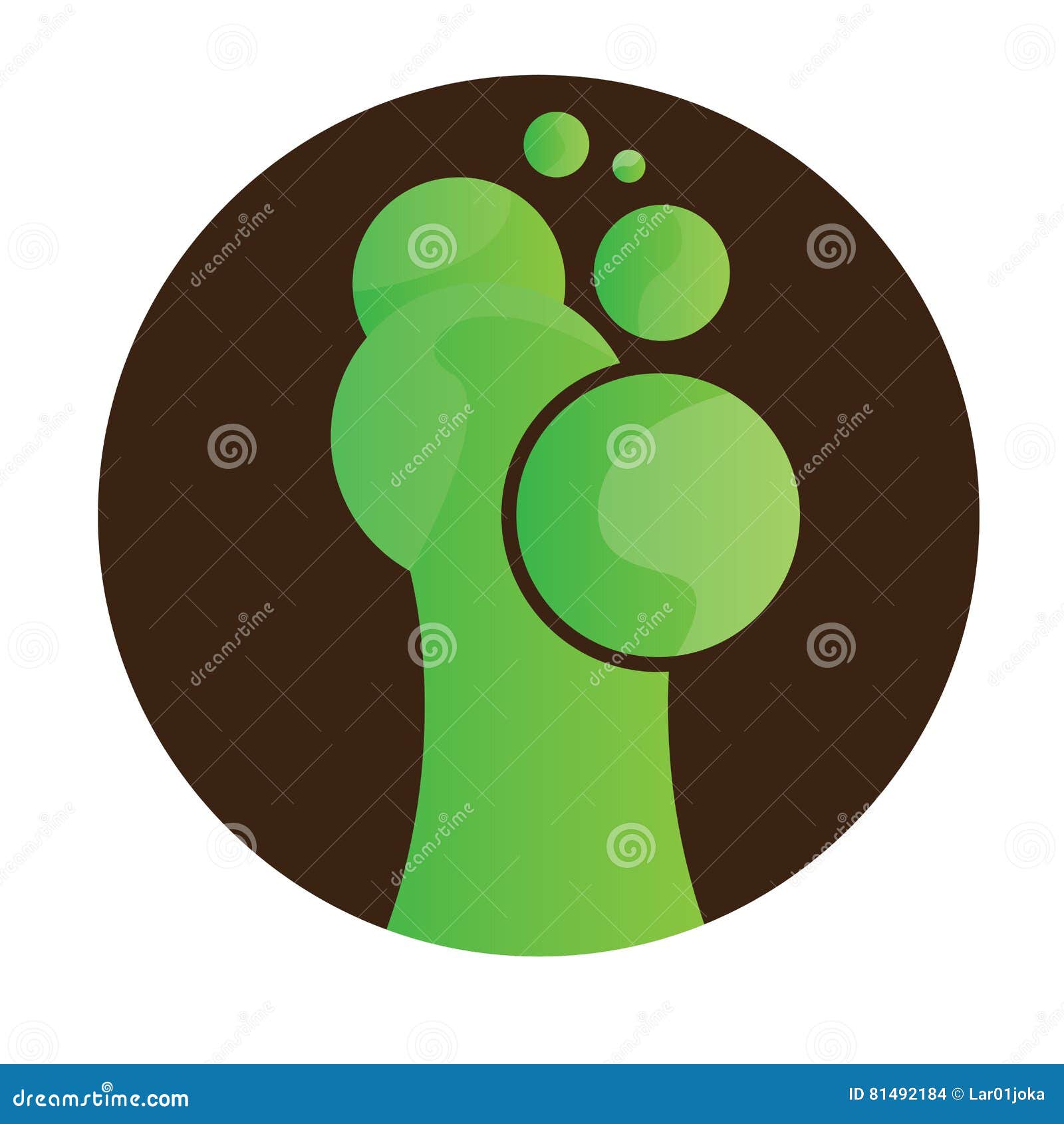 Abstract tree stock vector. Illustration of vector, icon - 81492184