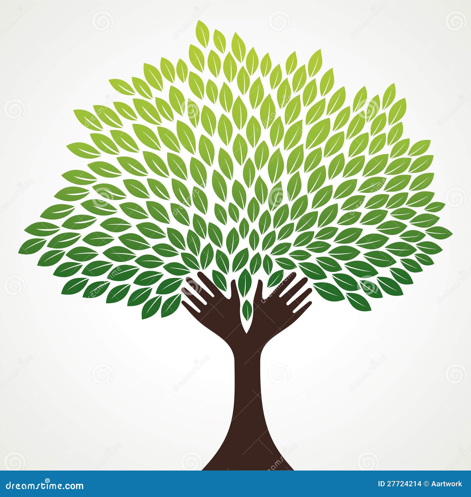 Abstract Tree Like Hand Branch Stock Vector - Illustration of nature ...