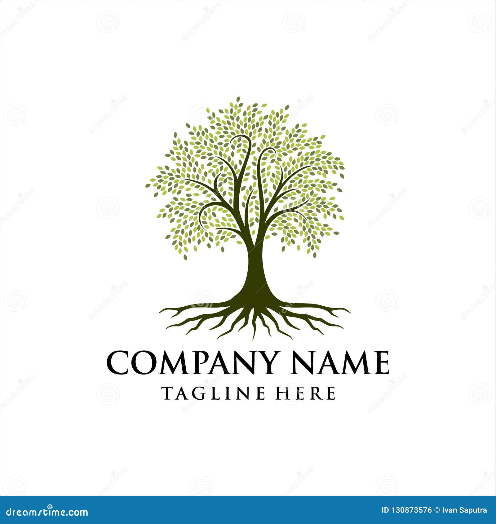 Abstract Tree Logo Design, Root Vector - Tree Of Life Logo Design ...