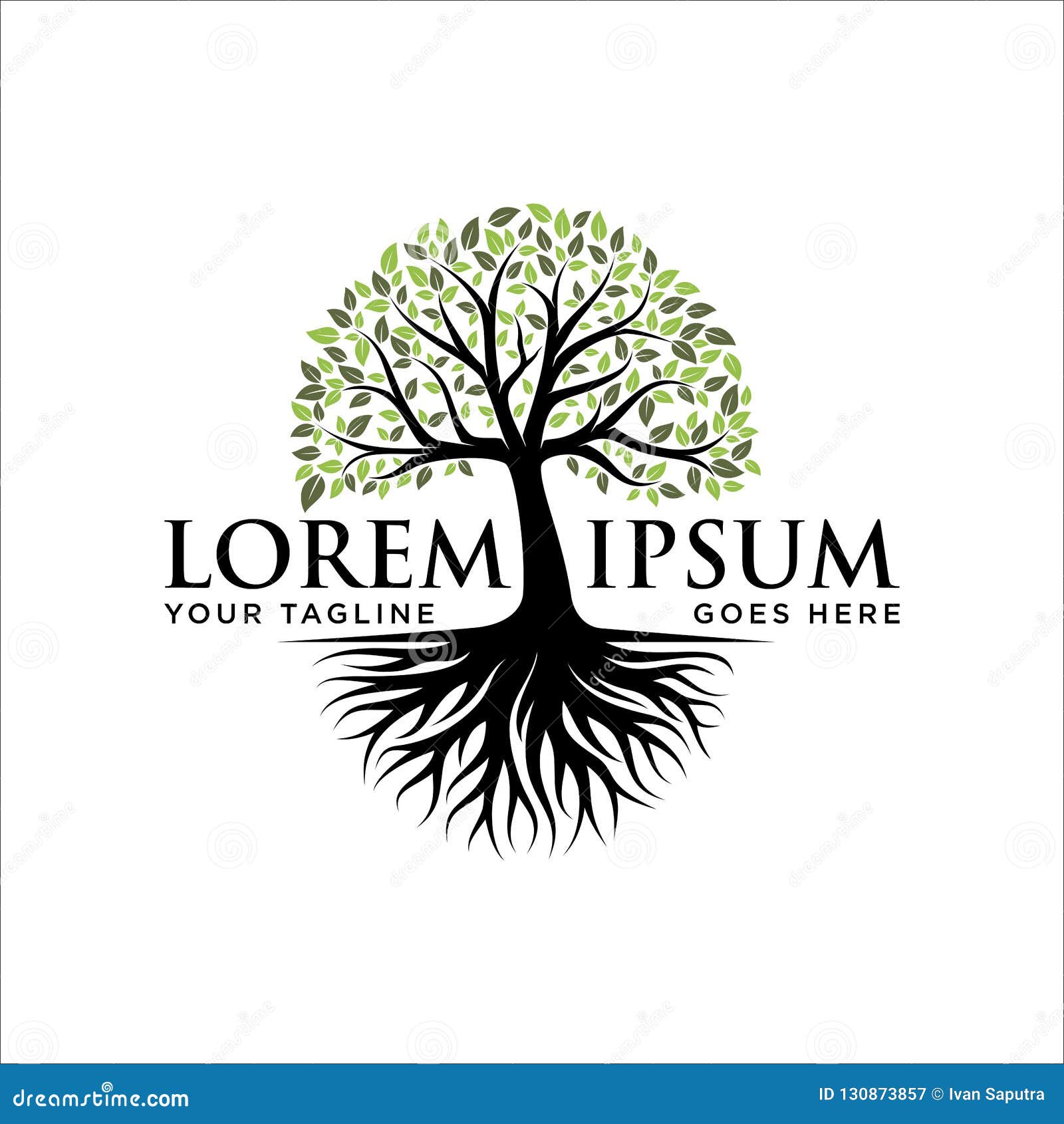 Abstract Tree Logo Design, Root Vector - Tree of Life Logo Design ...