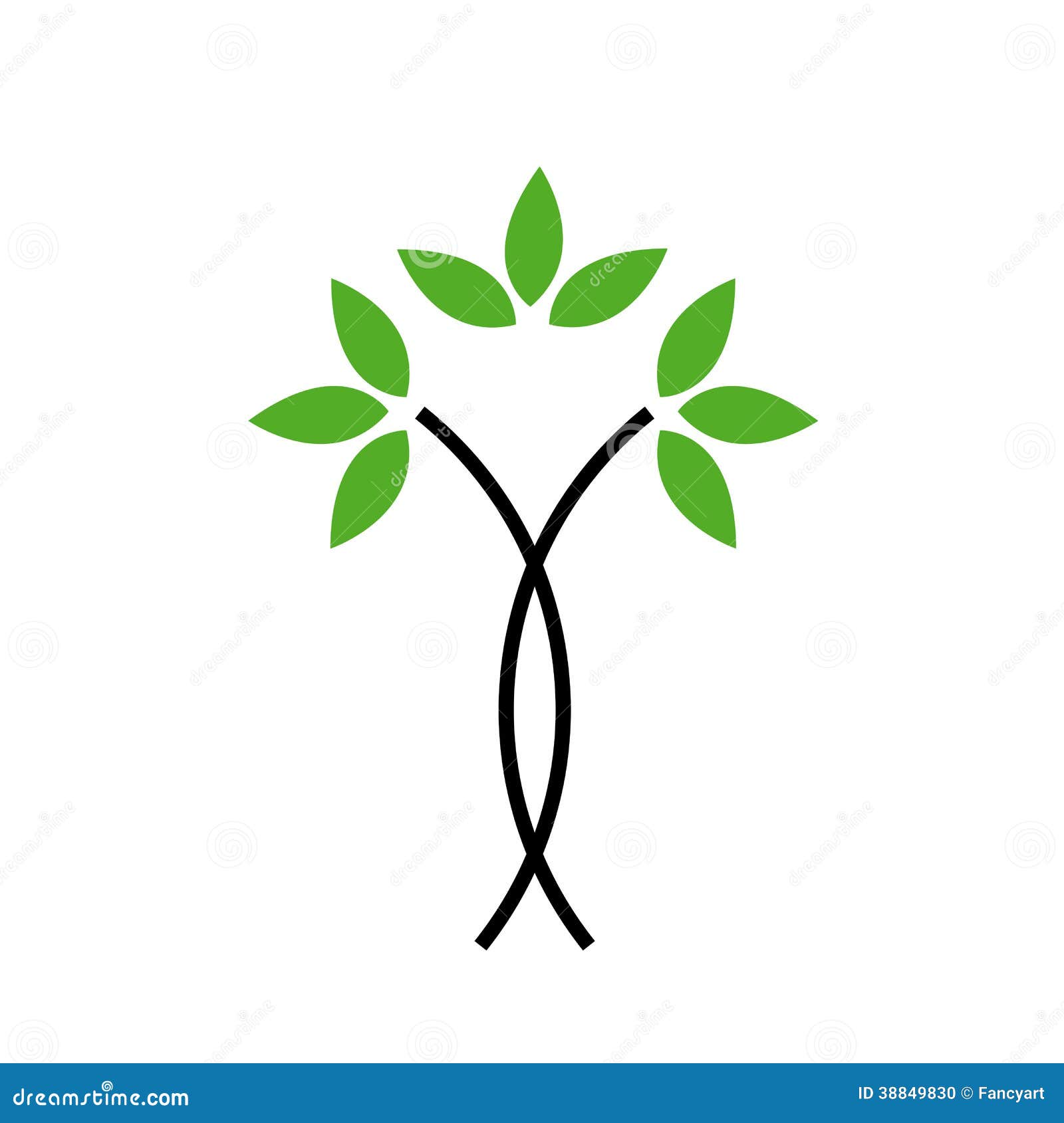 Abstract tree logo stock vector. Illustration of business - 38849830