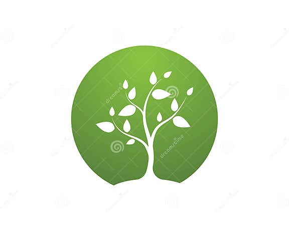 Abstract Trees Logo Design Vector Illustration Stock Vector ...
