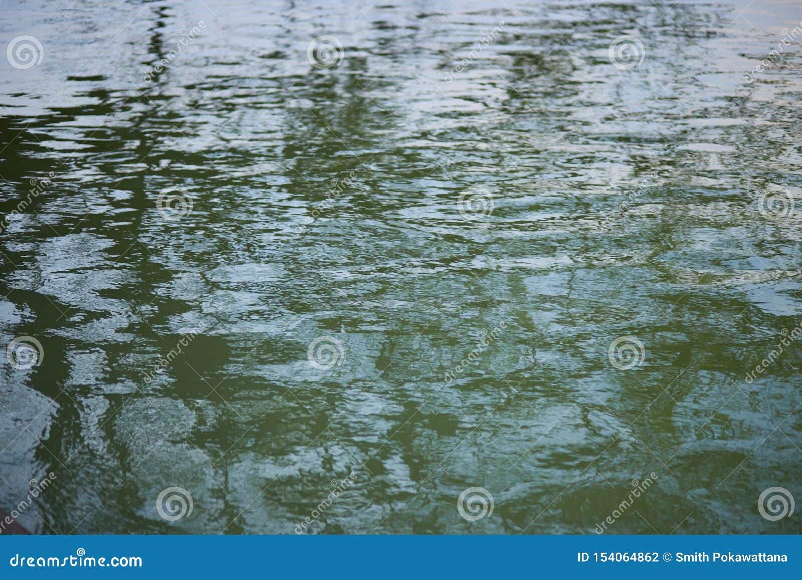 Abstract Trees Reflection on Rippled Water Surface Stock Photo - Image ...