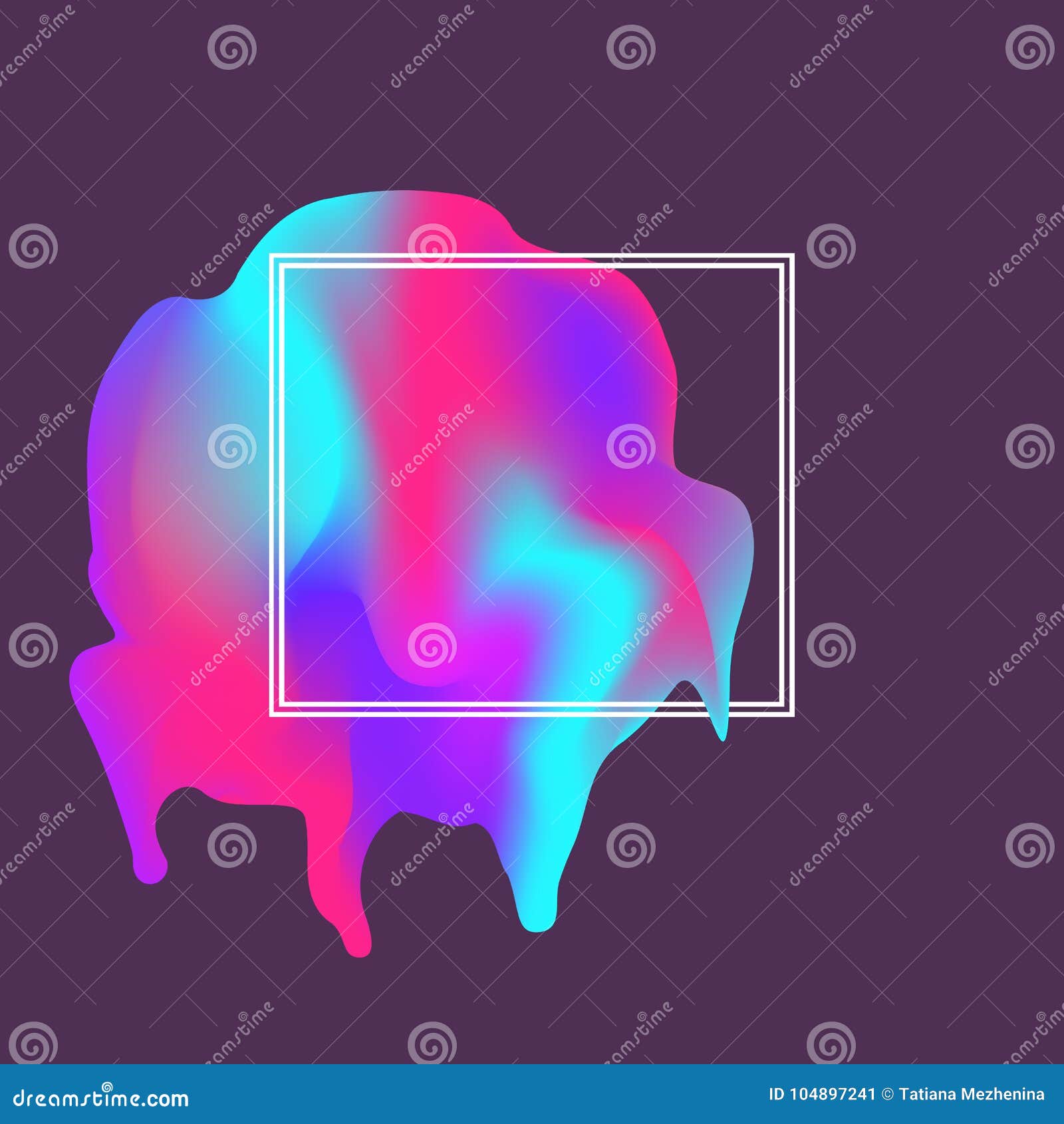 Abstract Trendy Background with Gradient Element Stock Illustration ...